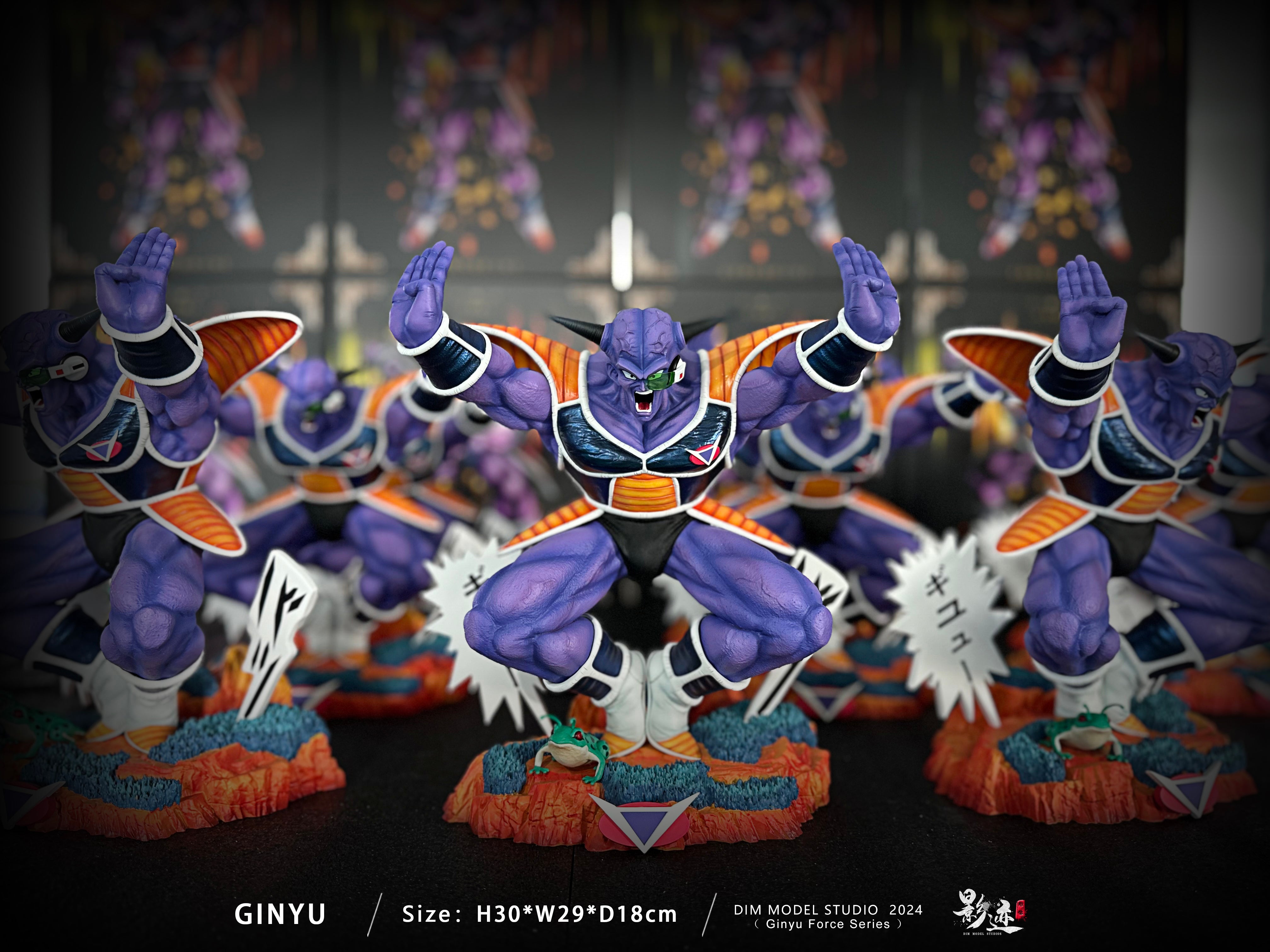Dragon Ball Dim Model Studio Captain Ginyu Resin Statue – ClubHouse Statues