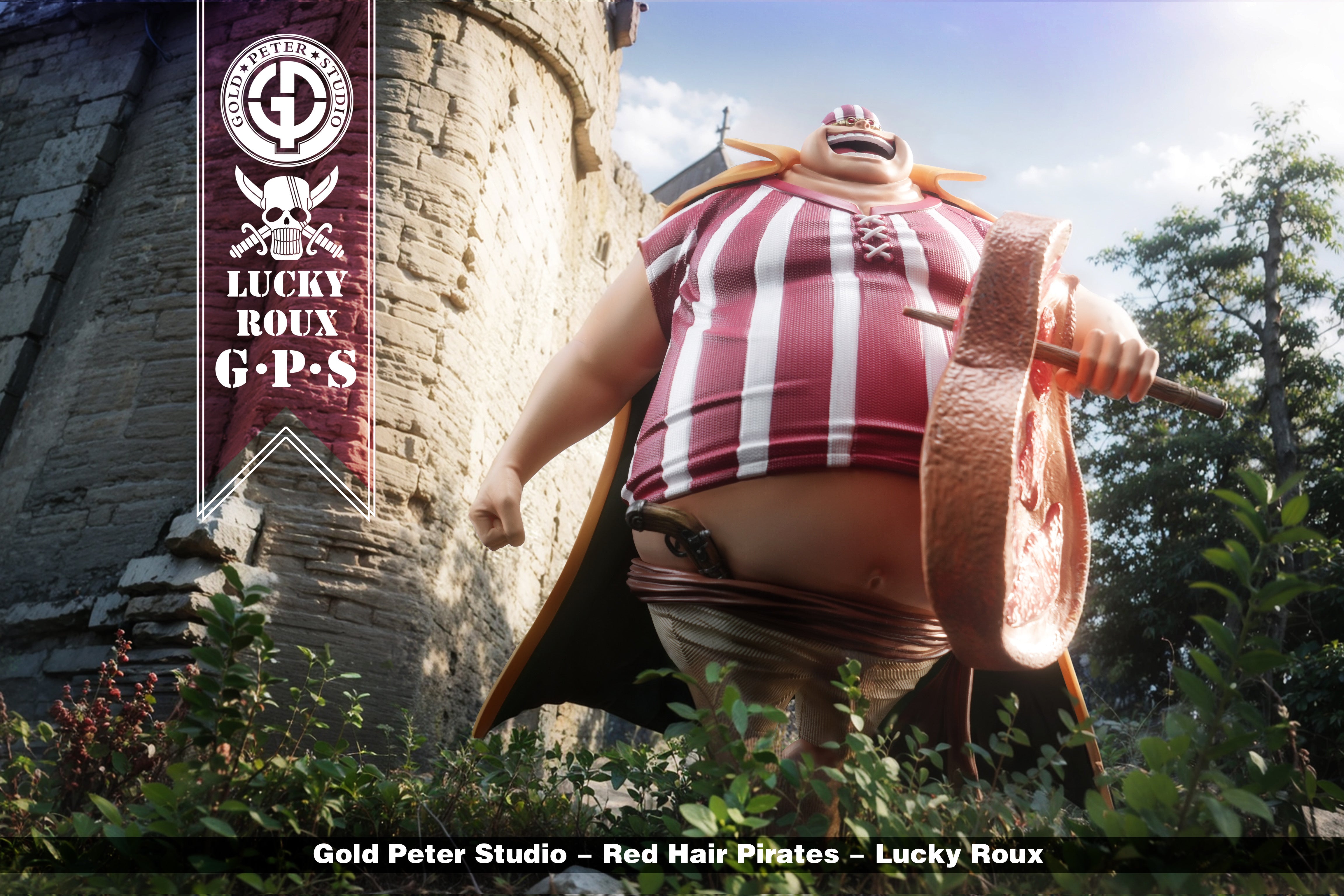 One Piece Gold Peter Studio Lucky Roux Resin Statue [PRE-ORDER]