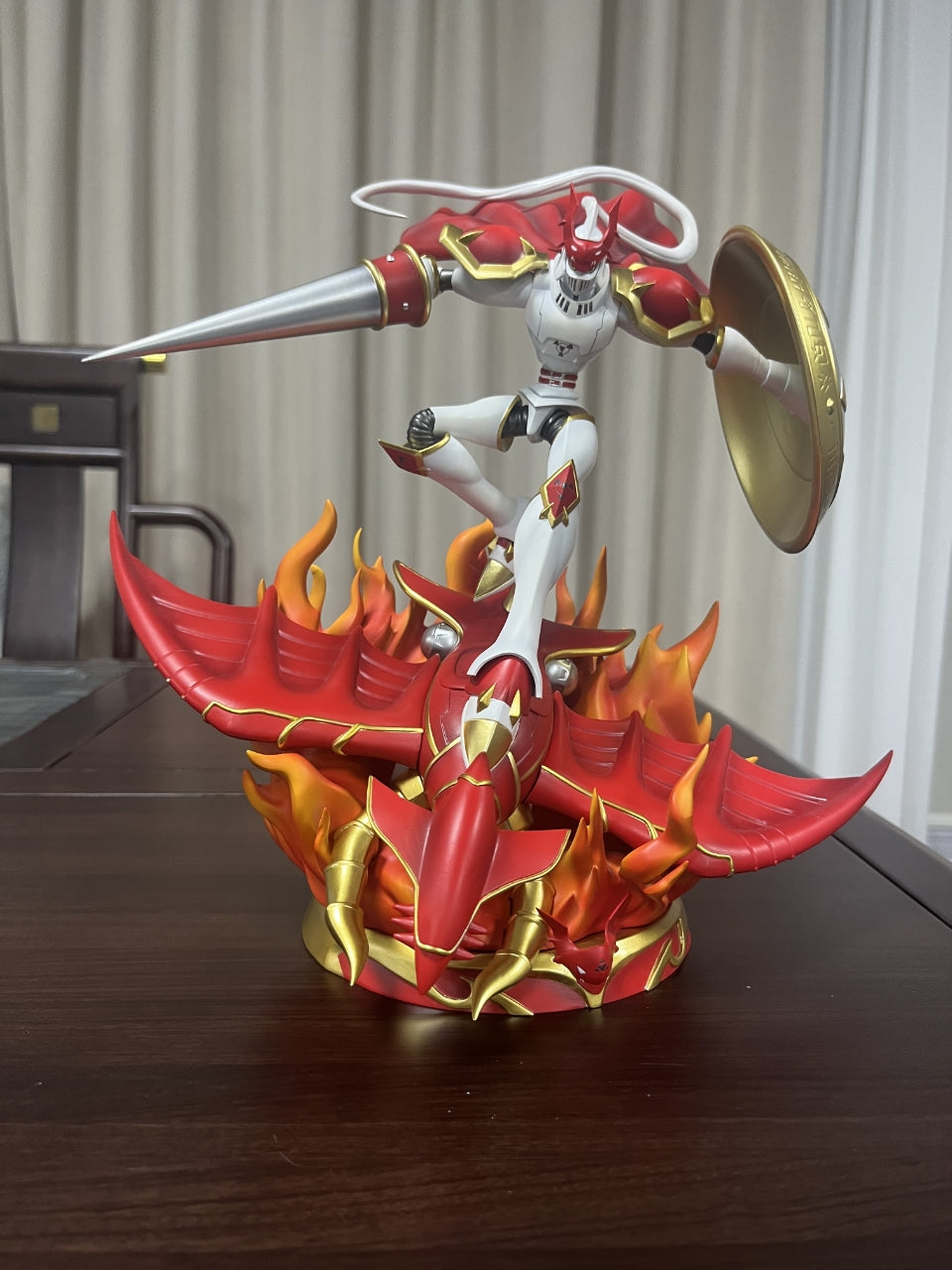 Digimon White Dragon Studio Dukemon Resin Statue [PRE-ORDER]