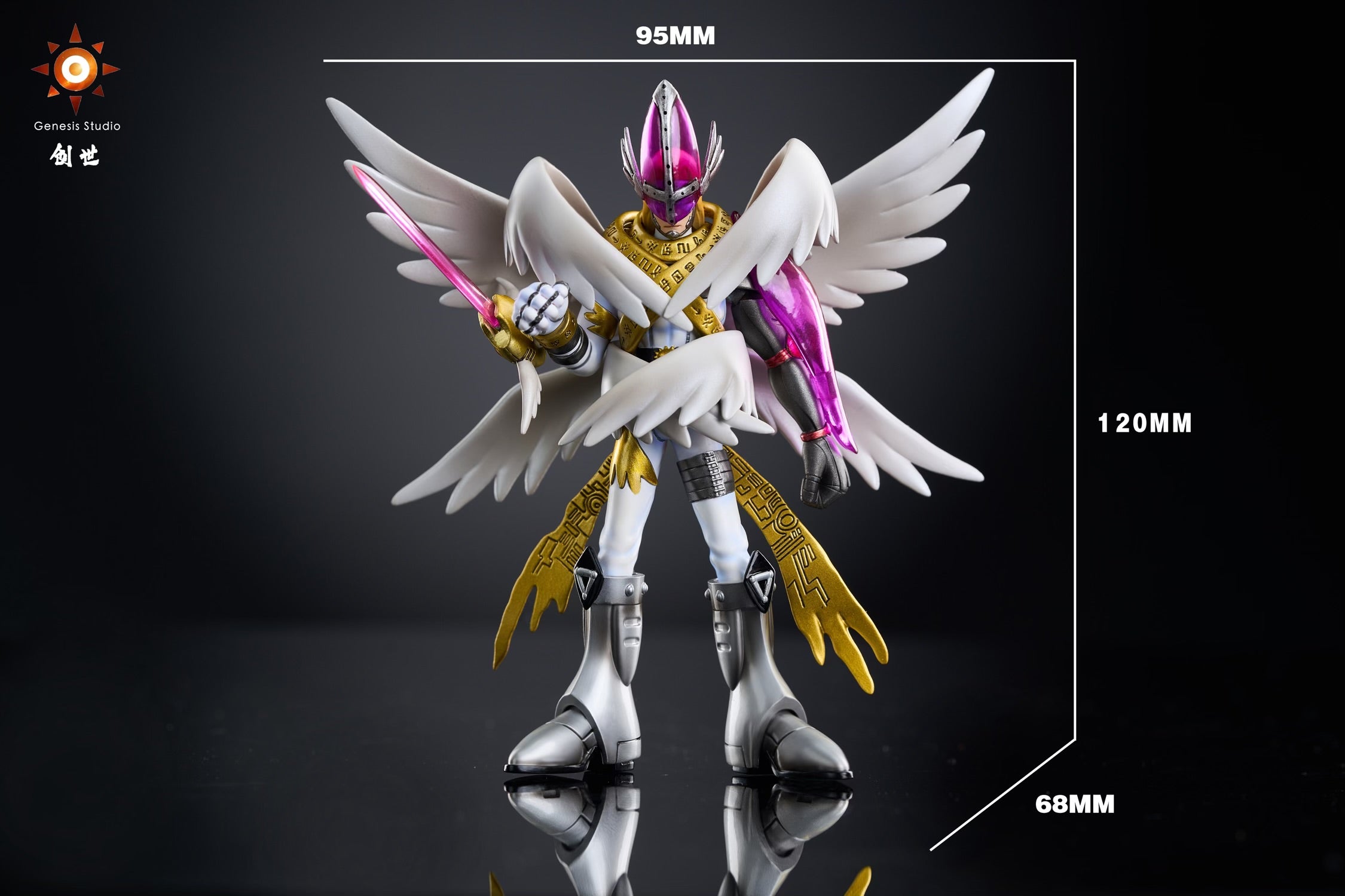Digimon Genesis Studio Holy Angemon Resin Statue – ClubHouse Statues