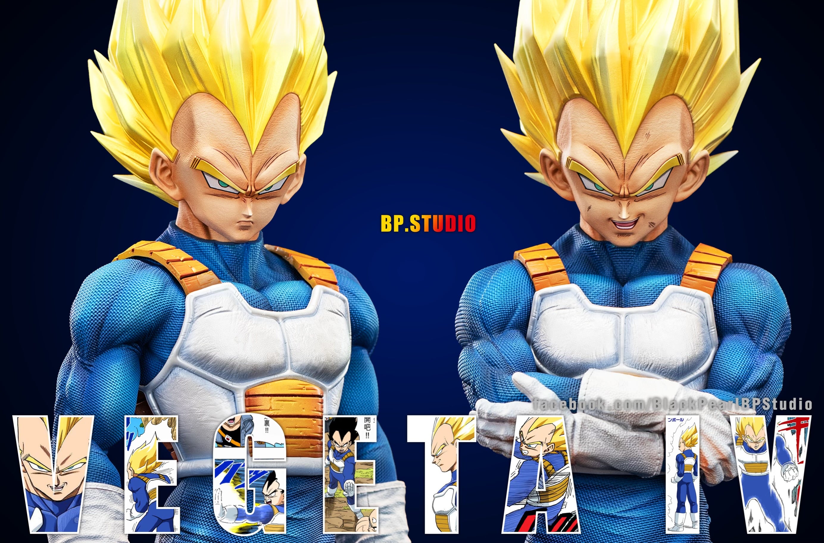 Dragon Ball BP Studio SSJ Vegeta Android Saga Resin Statue – ClubHouse Statues