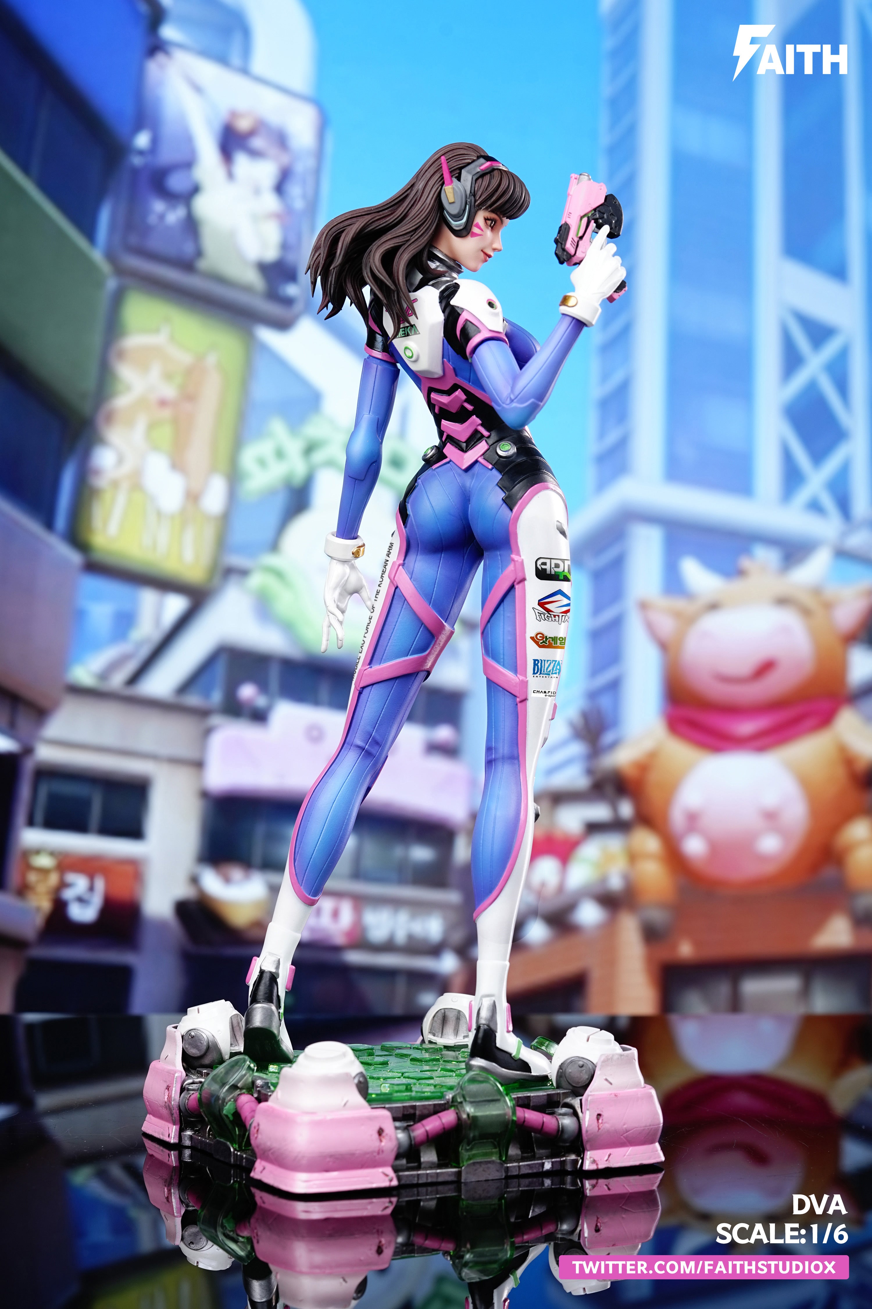 Overwatch Faith Studio Dva Resin Statue [PRE-ORDER]
