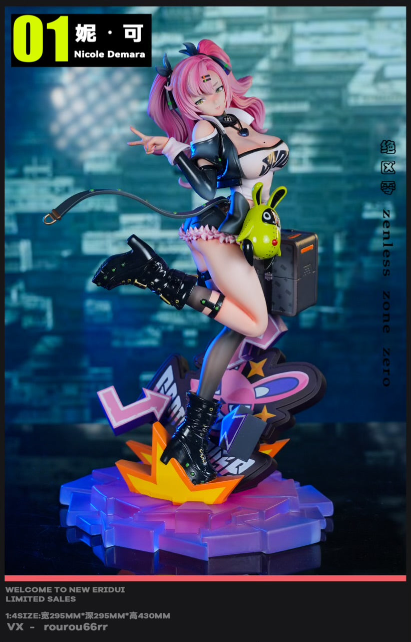 Zenless Zone Zero Face Studio Nicole Demara Resin Statue – ClubHouse Statues