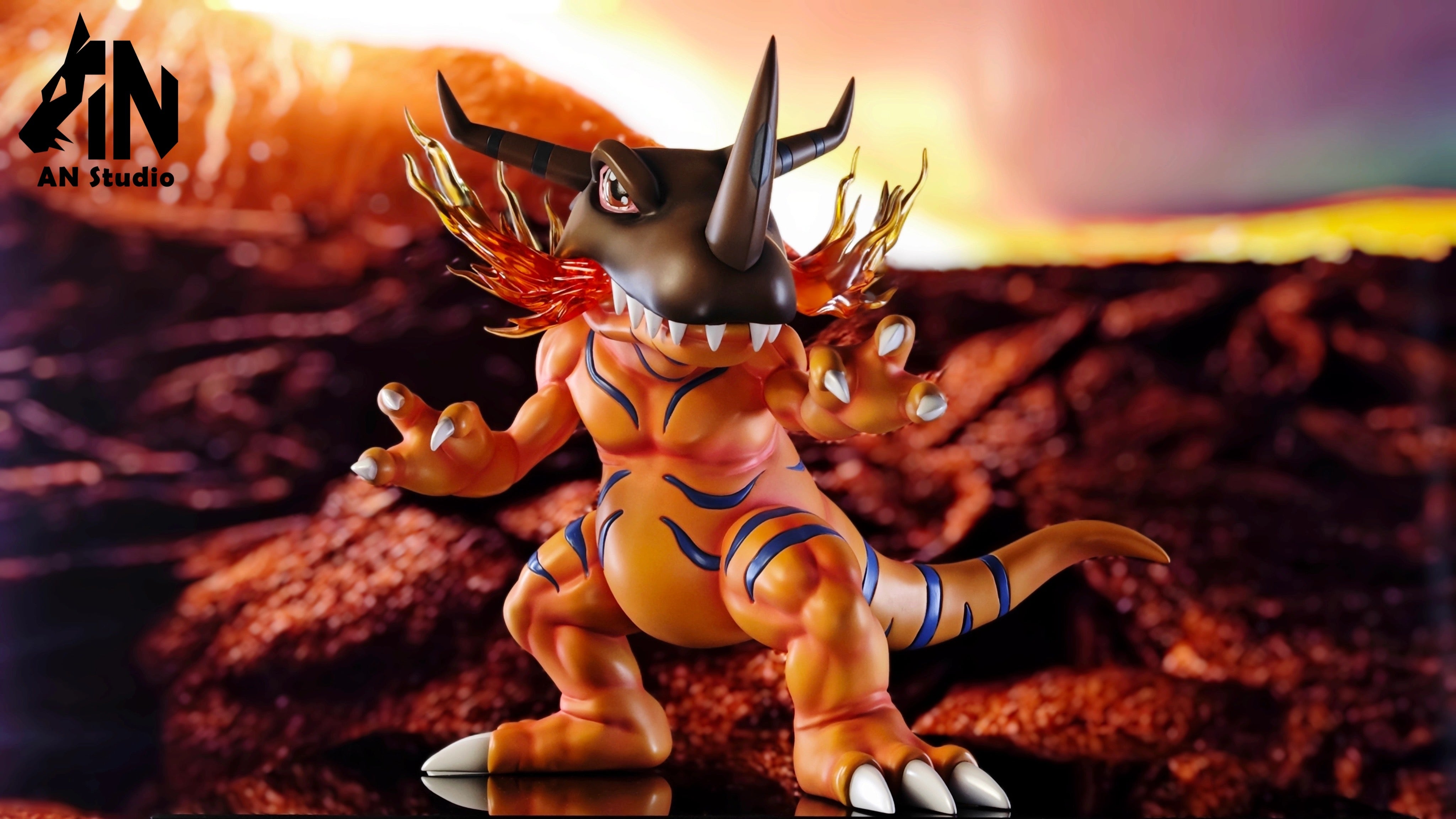 Digimon An Studio Greymon Resin Statue [PRE-ORDER]