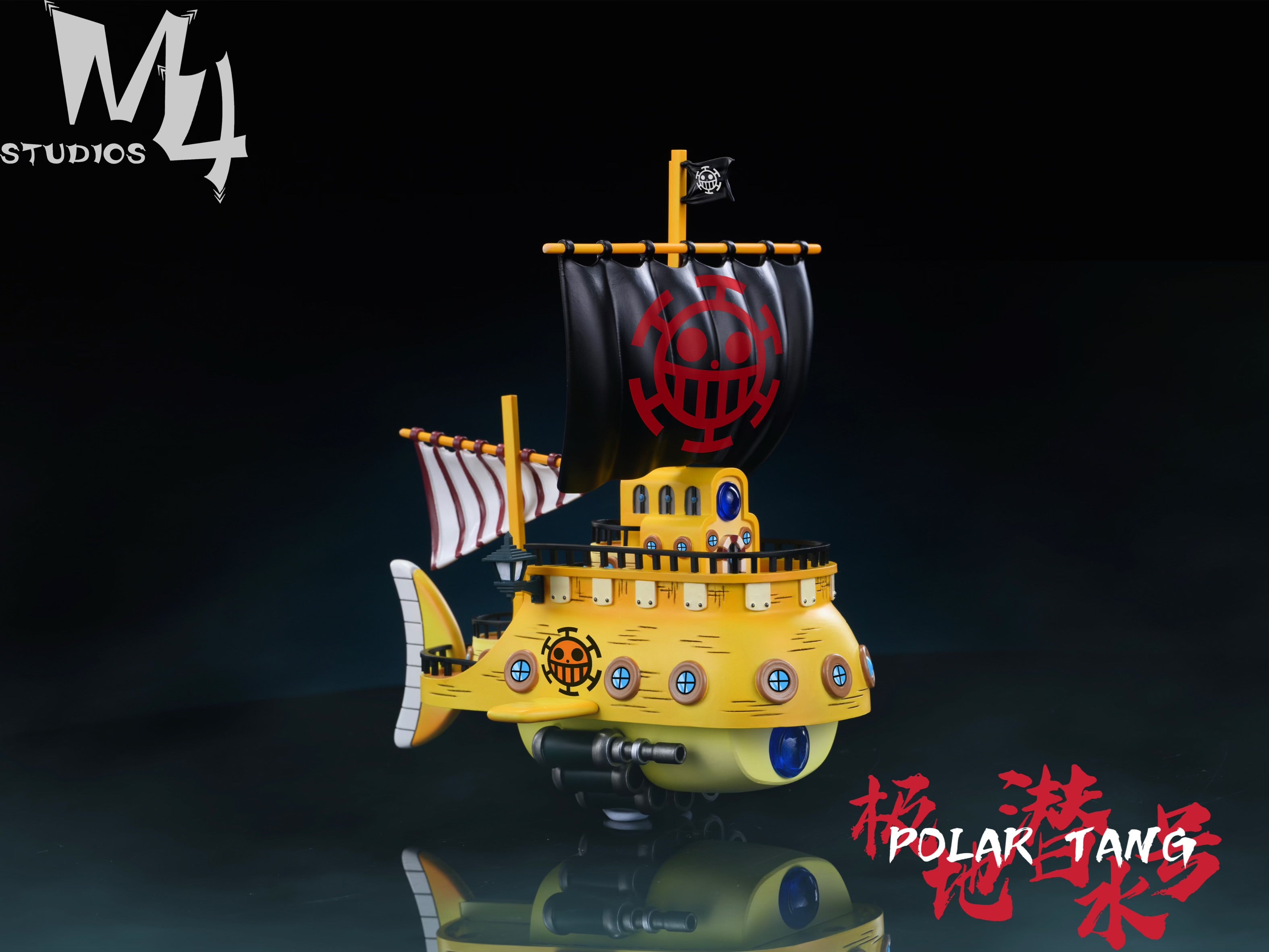 One Piece M4 Studio Polar Tang Ship Trafalgar Law Resin Statue [PRE-OR