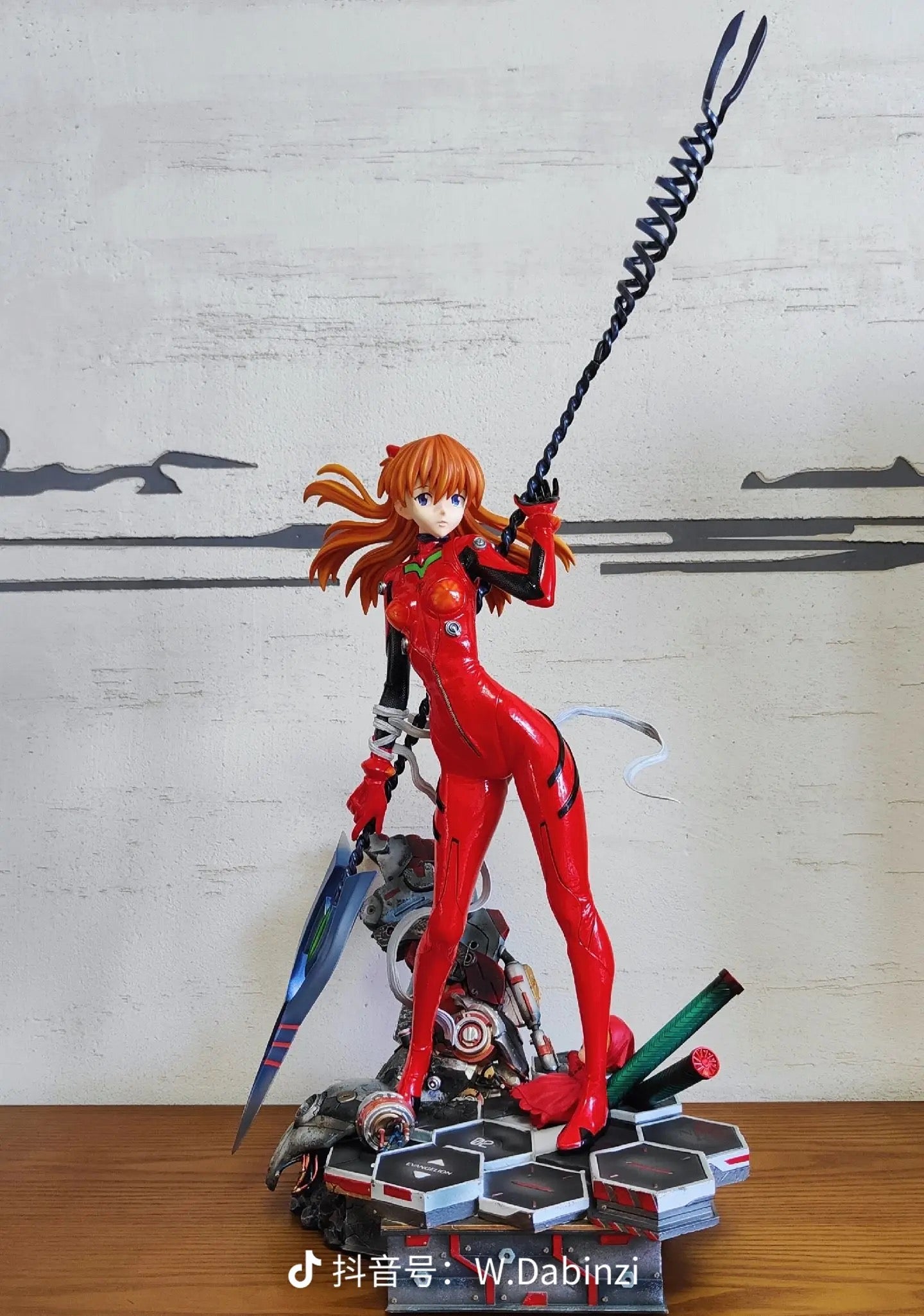 Neon Genesis Evangelion Unique Art Studio Asuka Shikinami Langley Lice