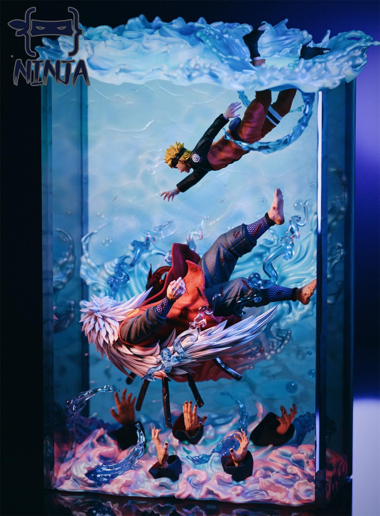 Naruto Ninja Studio Jiraiya x Naruto Resin Statue – ClubHouse Statues