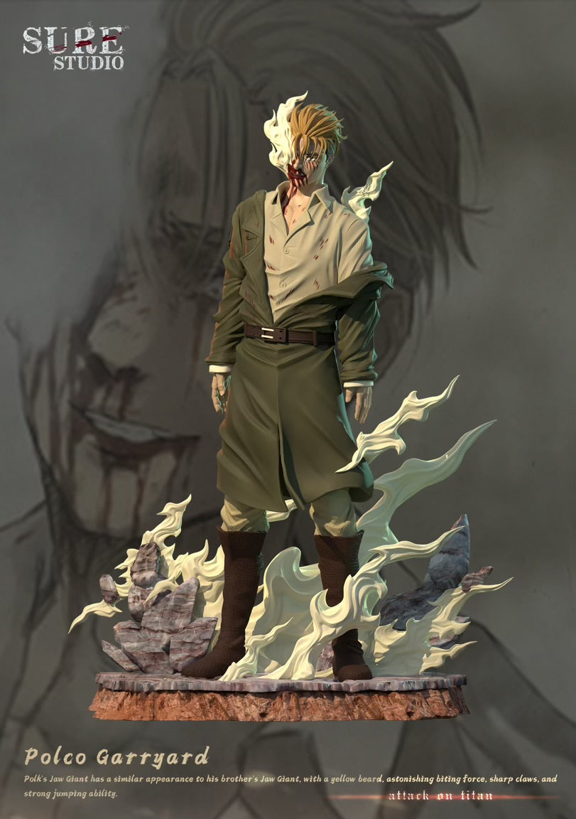 Attack on Titan Sure Studio Porco Galliard Resin Statue [PRE-ORDER]