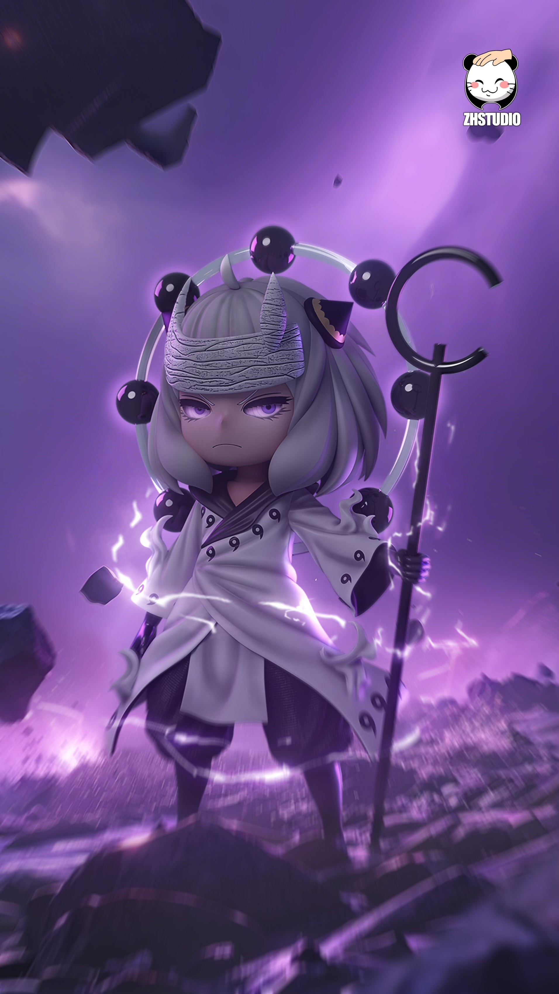 Spy x Family ZH Studio Anya Cosplay Hagoromo Otsutsuki Resin Statue ...