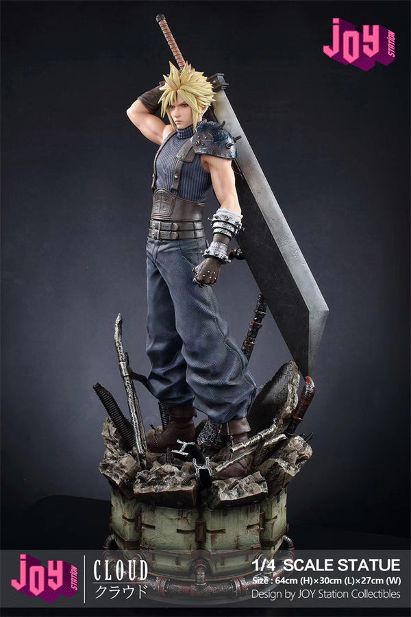 Final Fantasy Joy Station Cloud Resin Statue – ClubHouse Statues