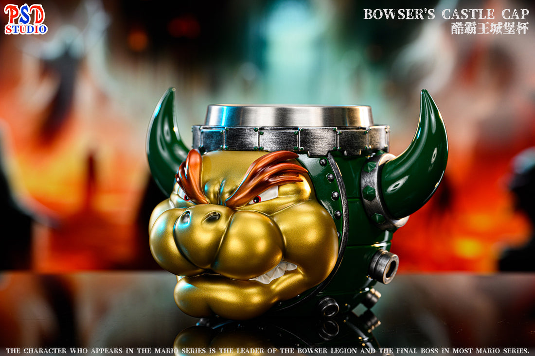 Mario Bros PSD Studio Bowser Mug Cup Resin Statue – ClubHouse Statues