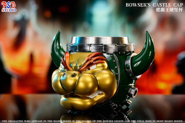 Mario Bros PSD Studio Bowser Mug Cup Resin Statue – ClubHouse Statues
