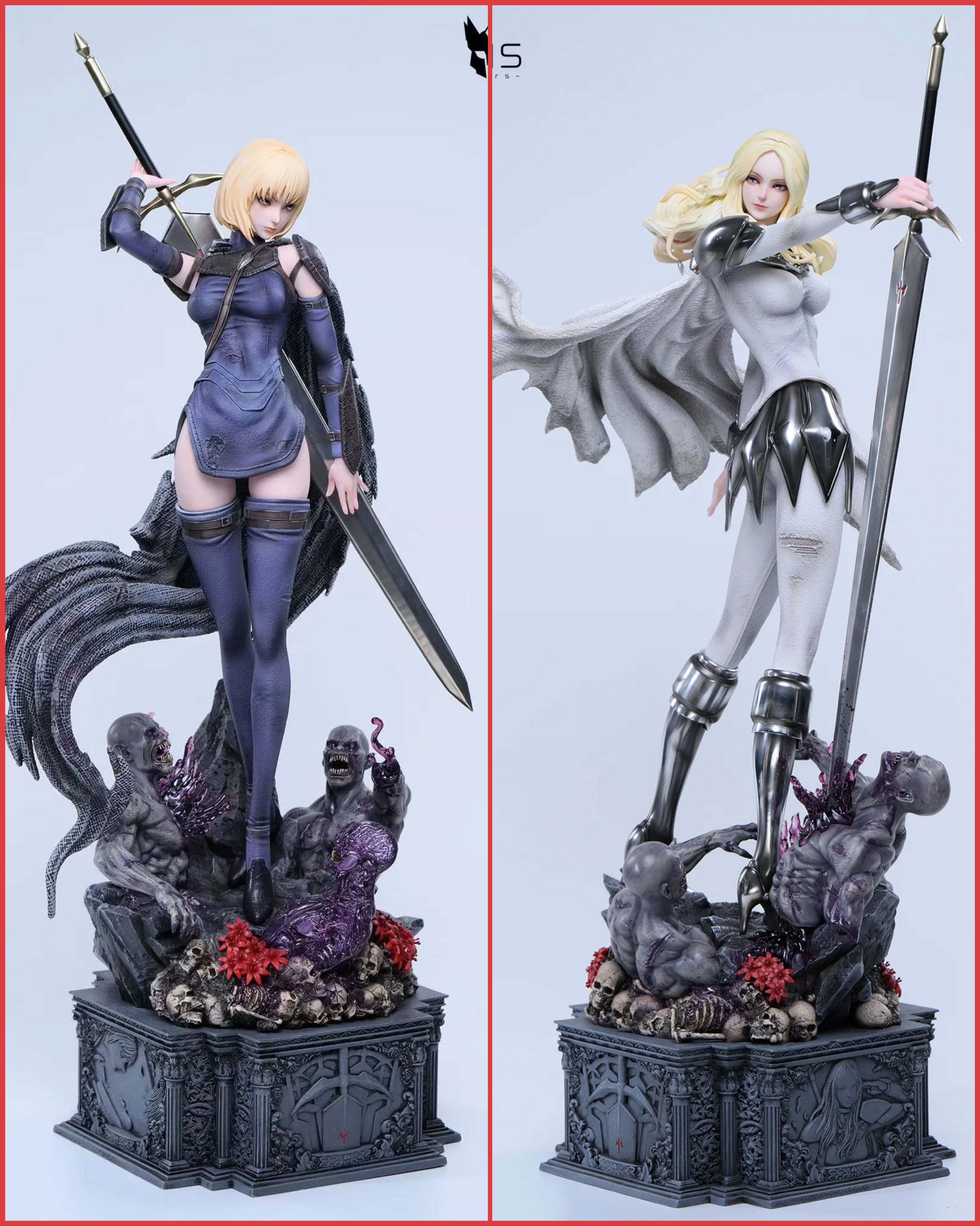 Claymore YUMS Collectors Teresa x Clare Resin Statue – ClubHouse Statues