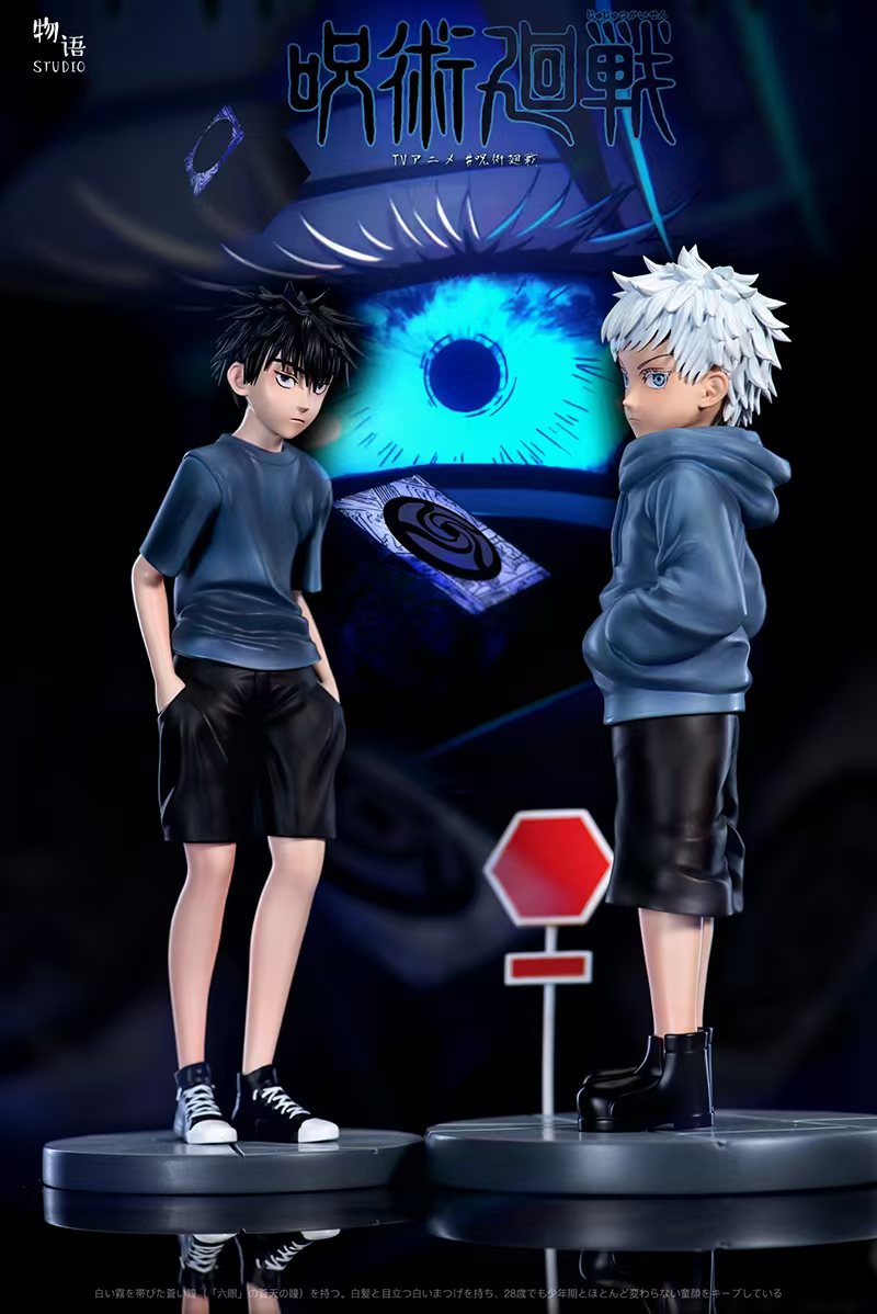 Jujutsu Kaisen Wu Yu Studio Childhood Satoru Gojo x Childhood Megumi F