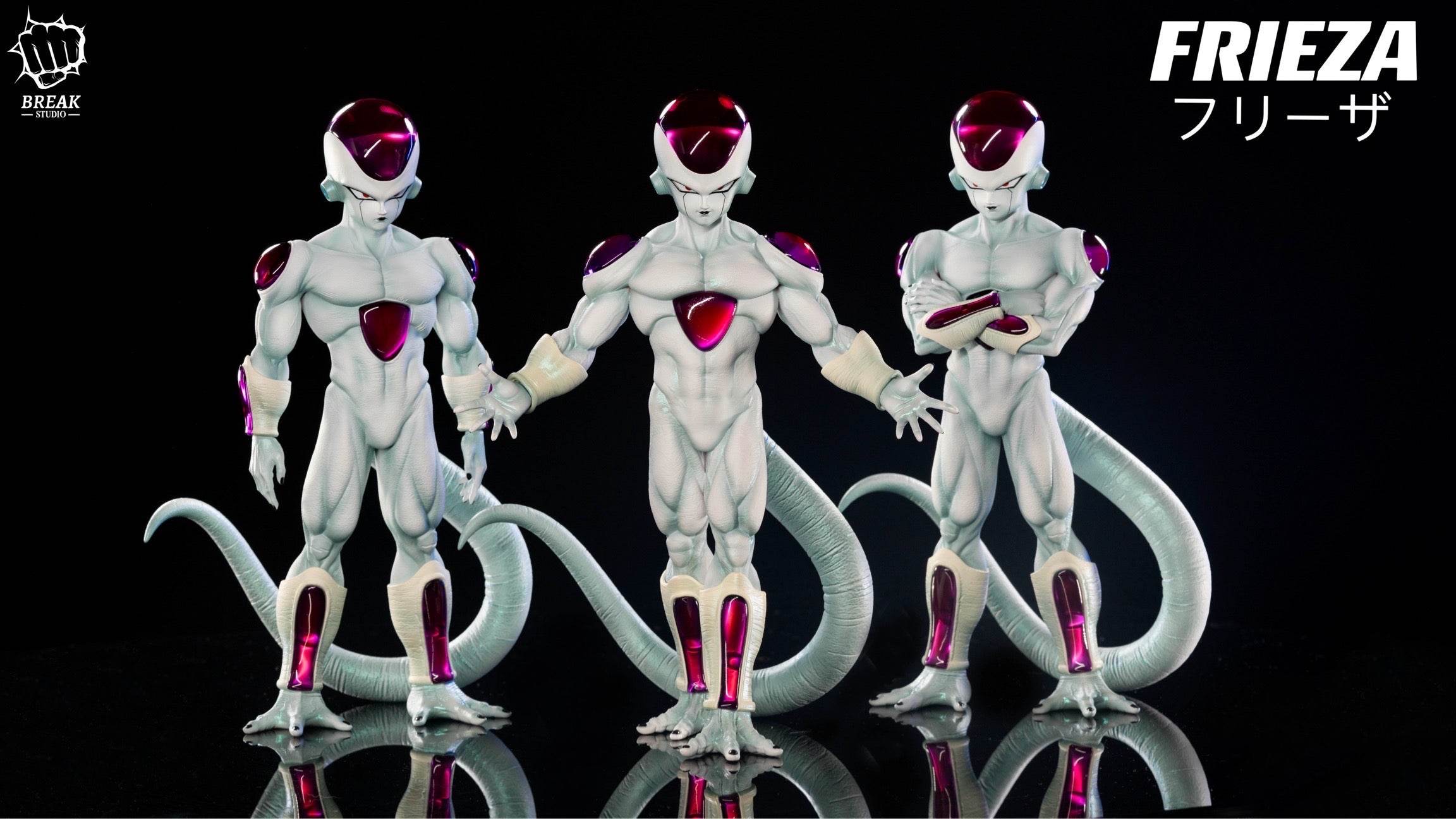 Dragon Ball Break Studio Frieza 4th Form Resin Statue - Preorder