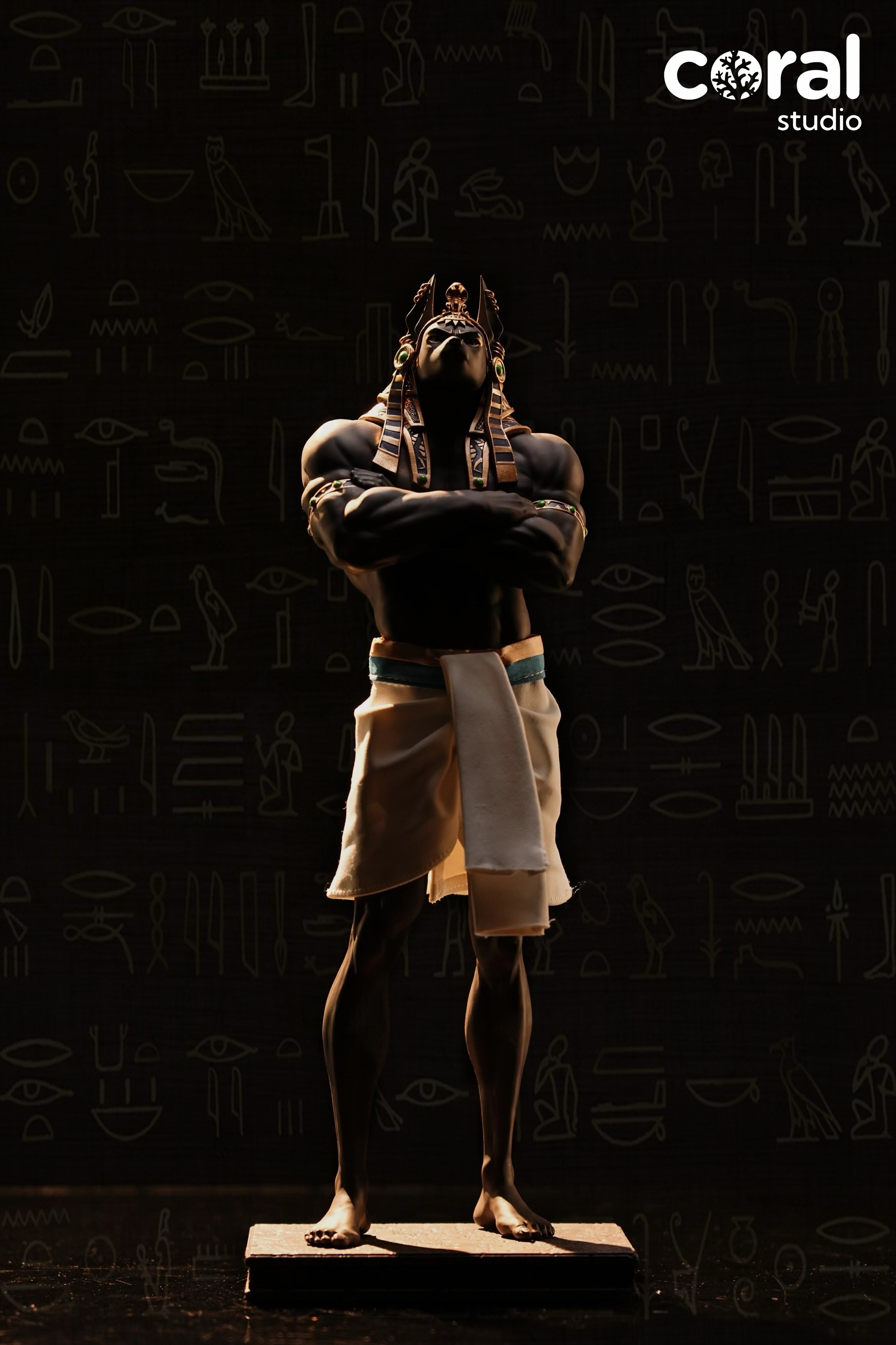 Original Coral Studio Anubis Resin Statue – ClubHouse Statues