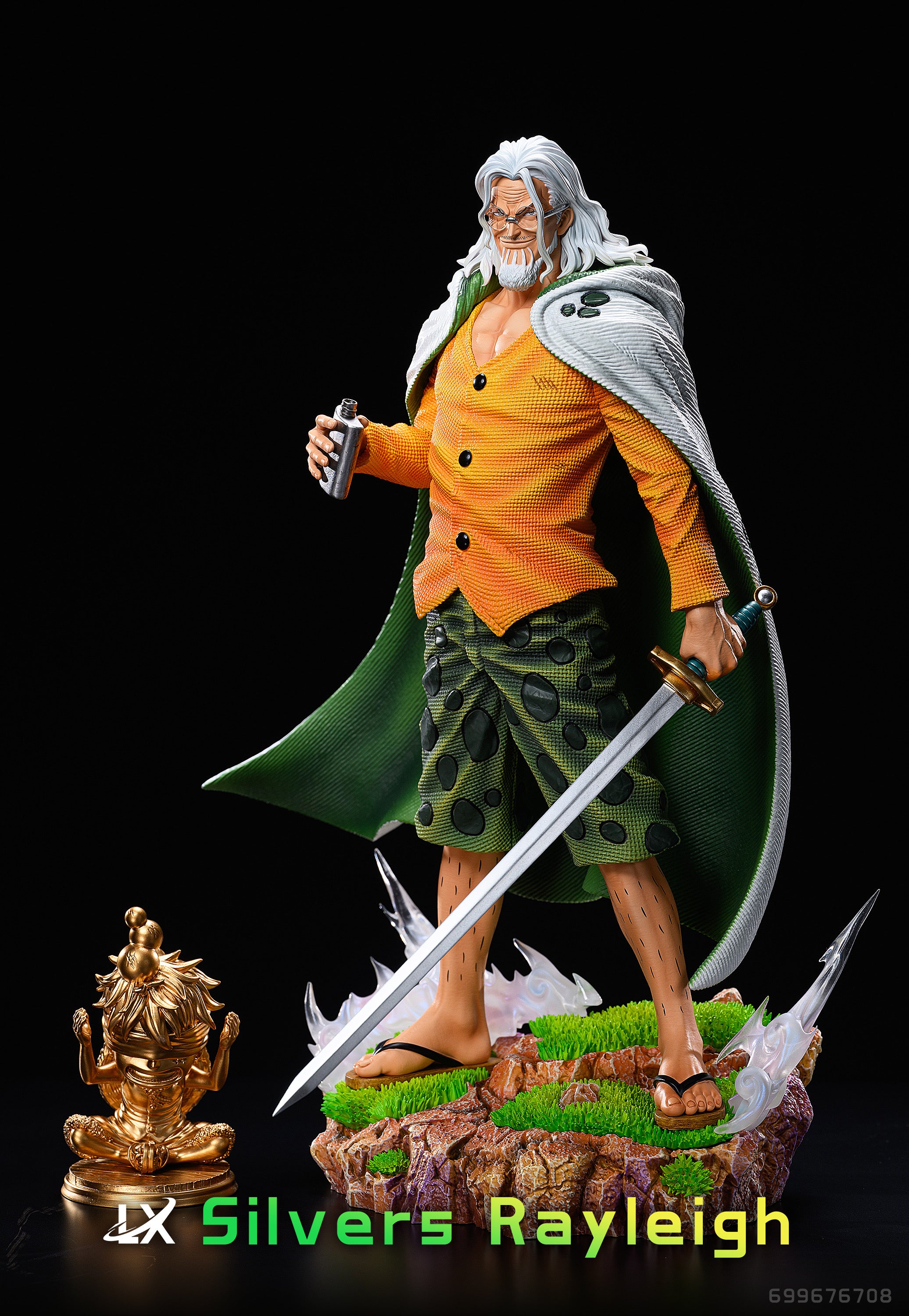 One Piece LX Studio Silvers Rayleigh Resin Statue – ClubHouse Statues