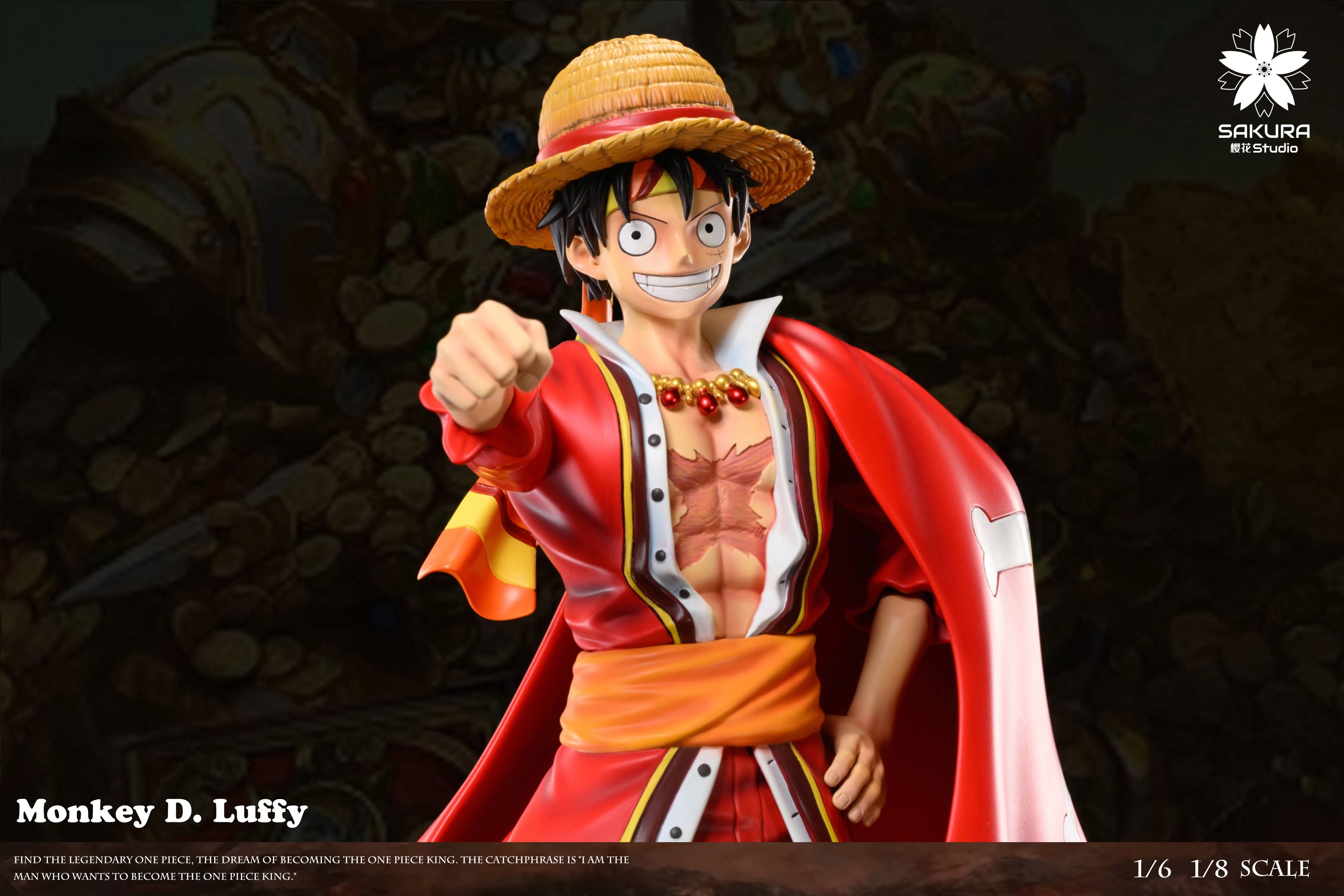 One Piece Sakura Studio Luffy Resin Statue – ClubHouse Statues