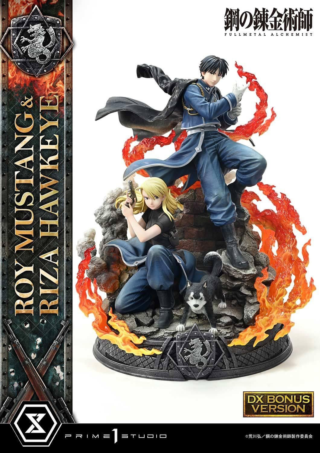 Fullmetal Alchemist Prime 1 Studio Roy Mustang x Riza Hawkeye Licensed