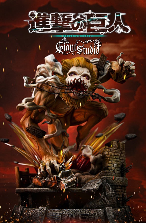 Attack on Titan Giant Studio Jaw Titan Resin Statue – ClubHouse Statues