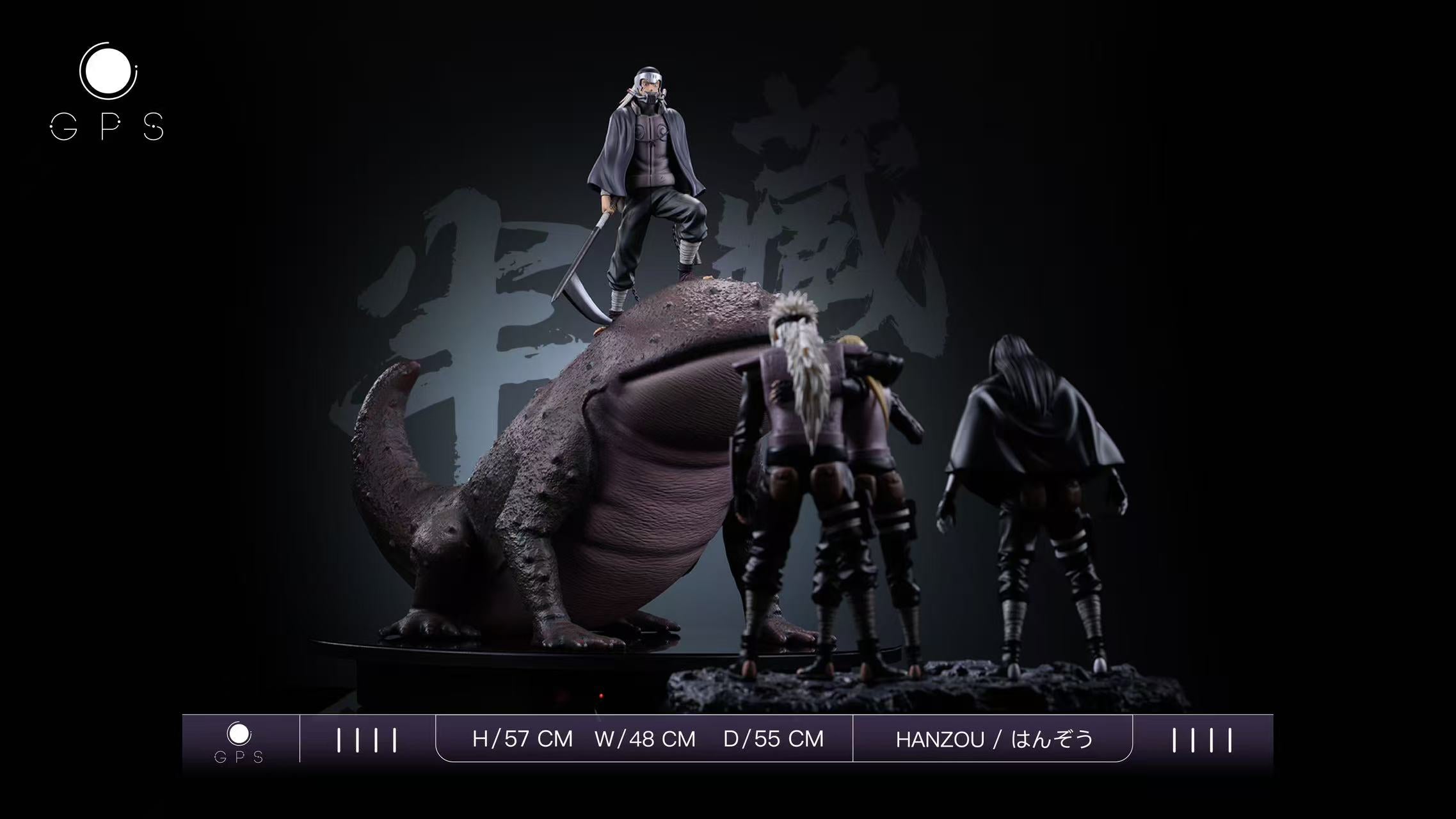 Naruto GPS Studio Hanzo Of The Salamander Resin Statue – ClubHouse Statues