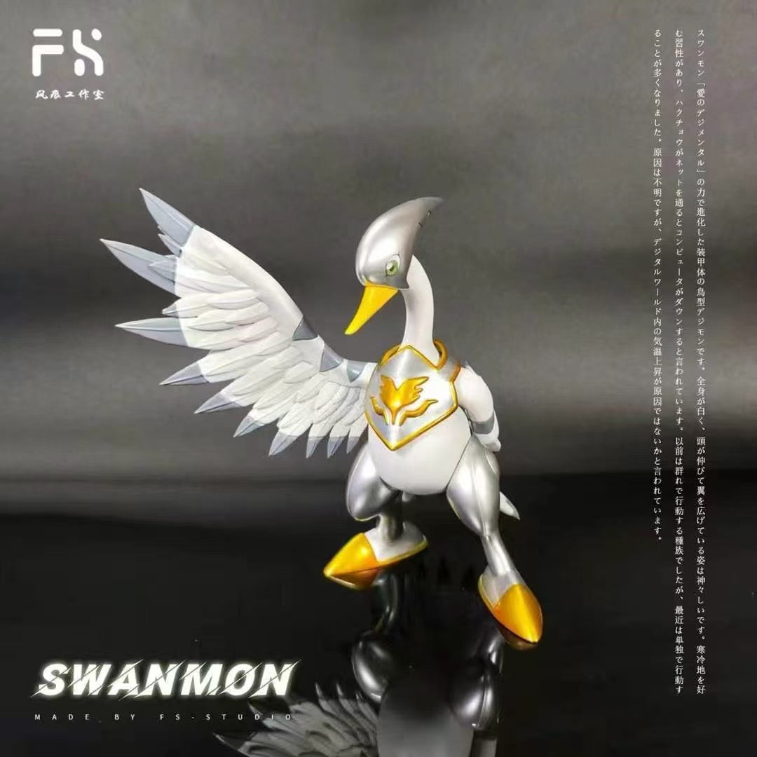 Digimon FH Studio Swanmon Resin Statue – ClubHouse Statues