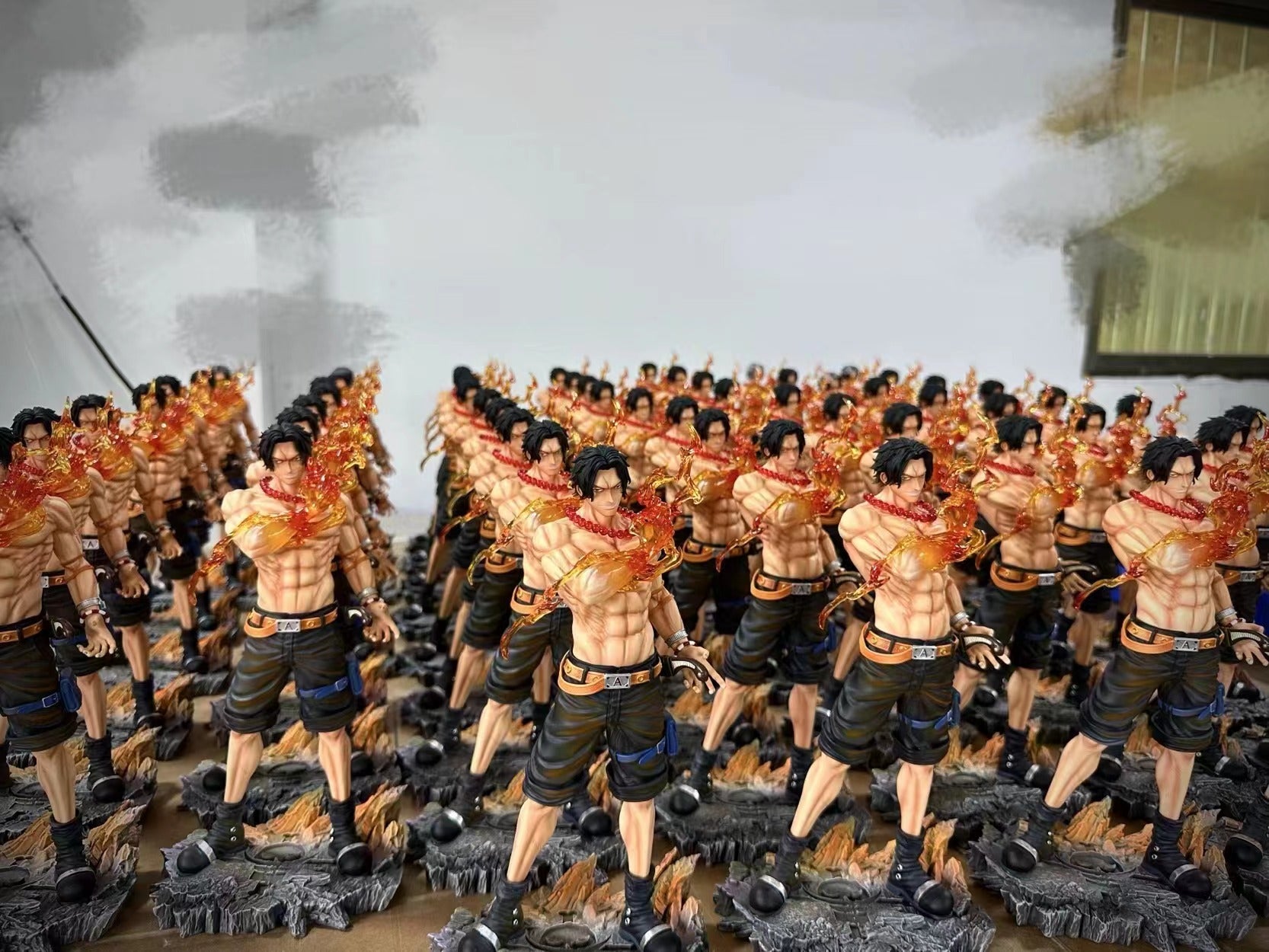 One Piece AS Studio Flame Ace Resin Statue [CHINA STOCK]