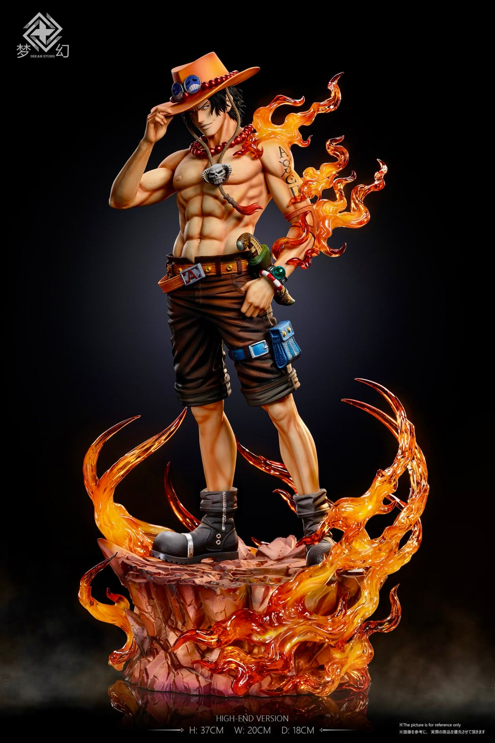 One Piece Dream Studio Portgas D Ace V2 Resin Statue – ClubHouse Statues