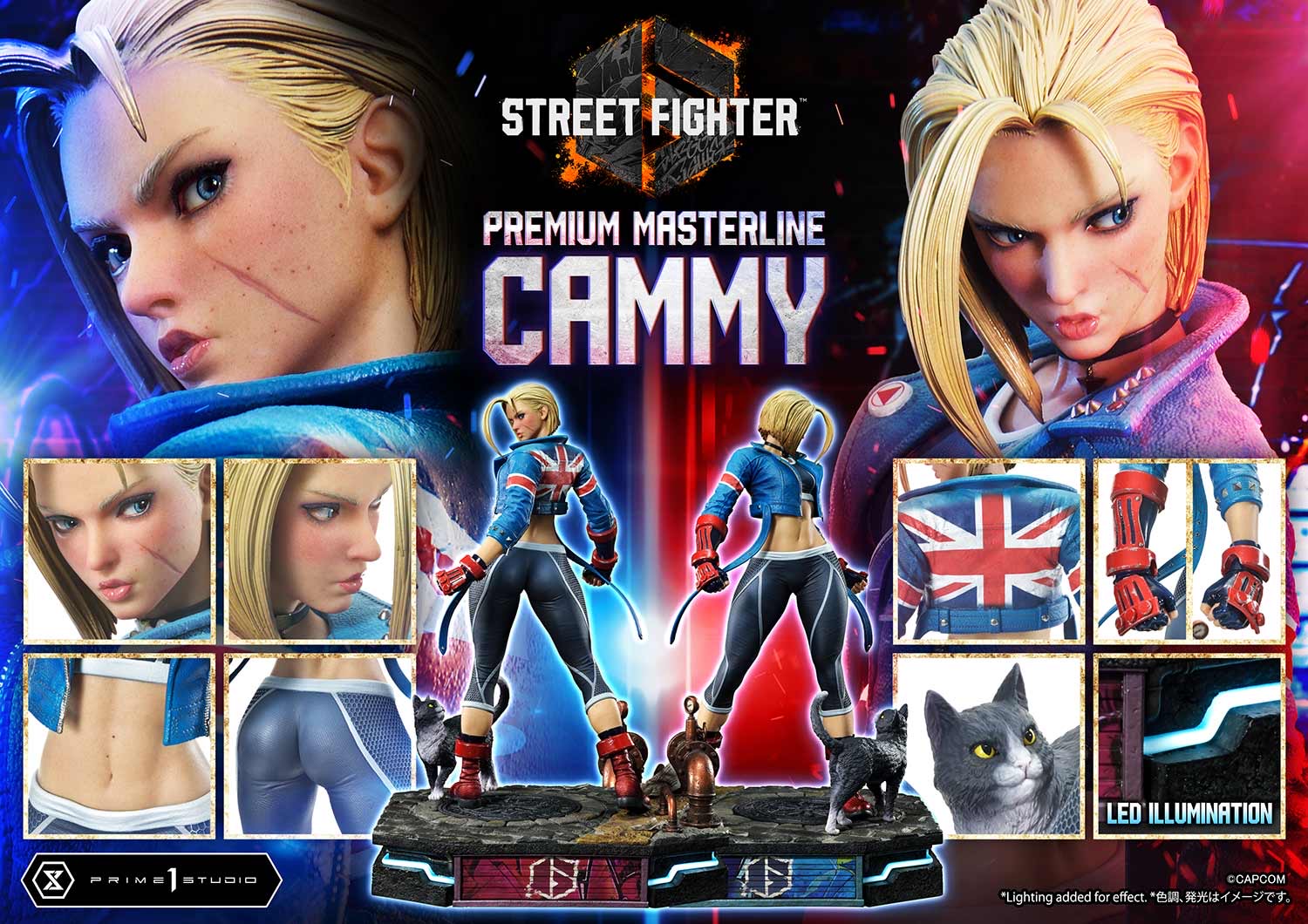 Street Fighter Prime 1 Studio Cammy Licensed Resin Statue [PRE-ORDER]