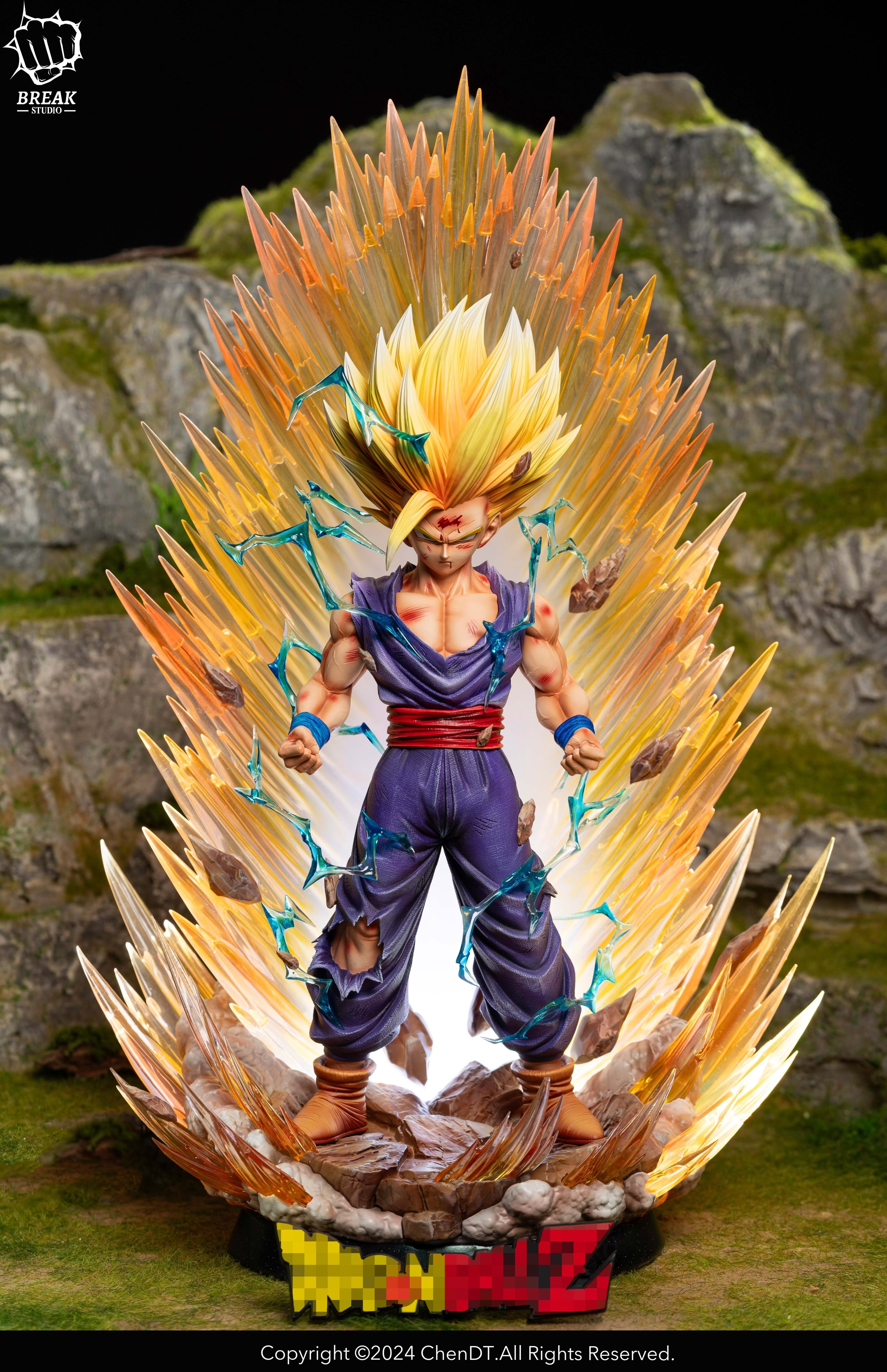 Dragon Ball Break Studio Gohan SS2 Resin Statue – ClubHouse Statues