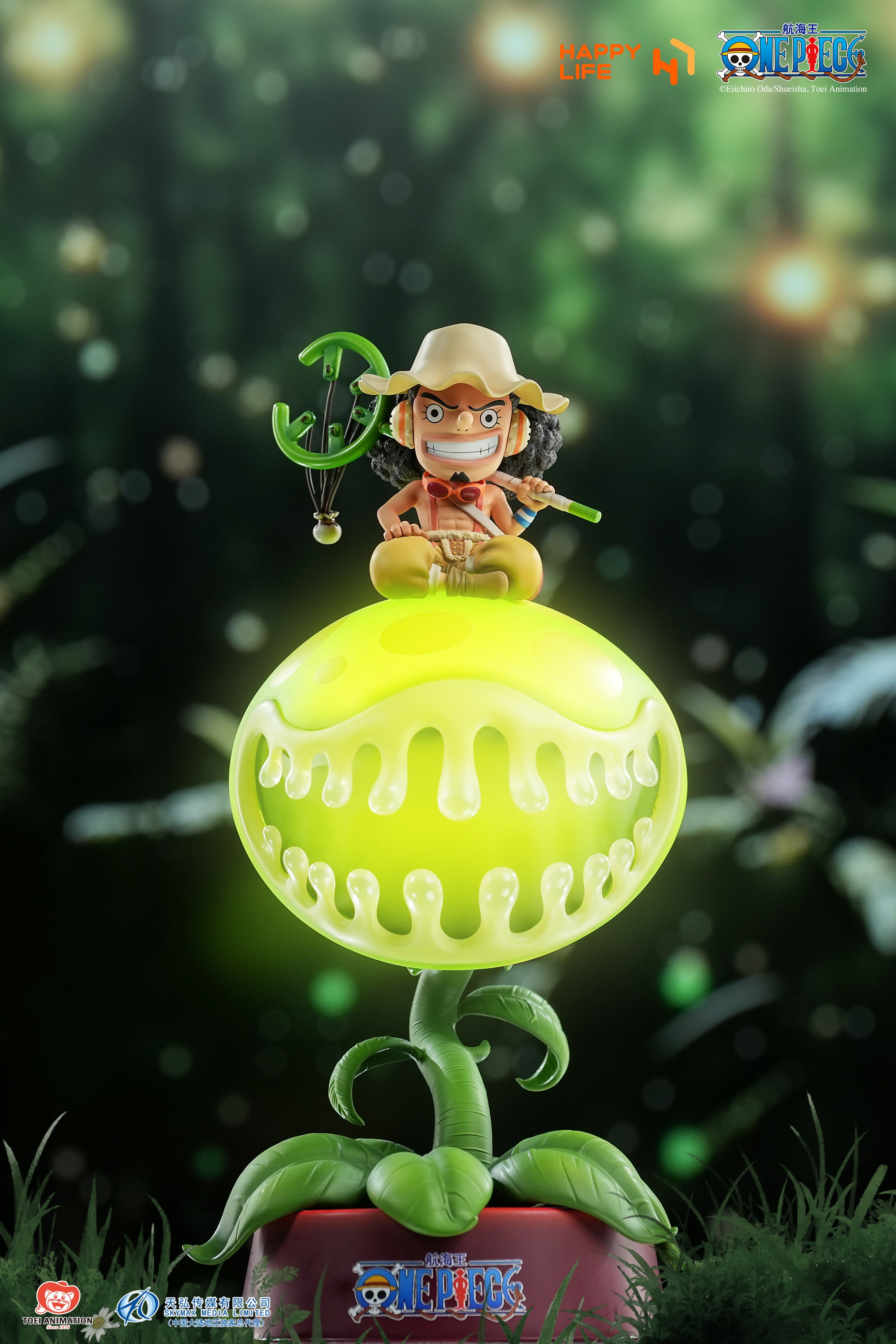 One Piece HAPPY LIFE Studio Usopp Night Light Licensed – ClubHouse Statues