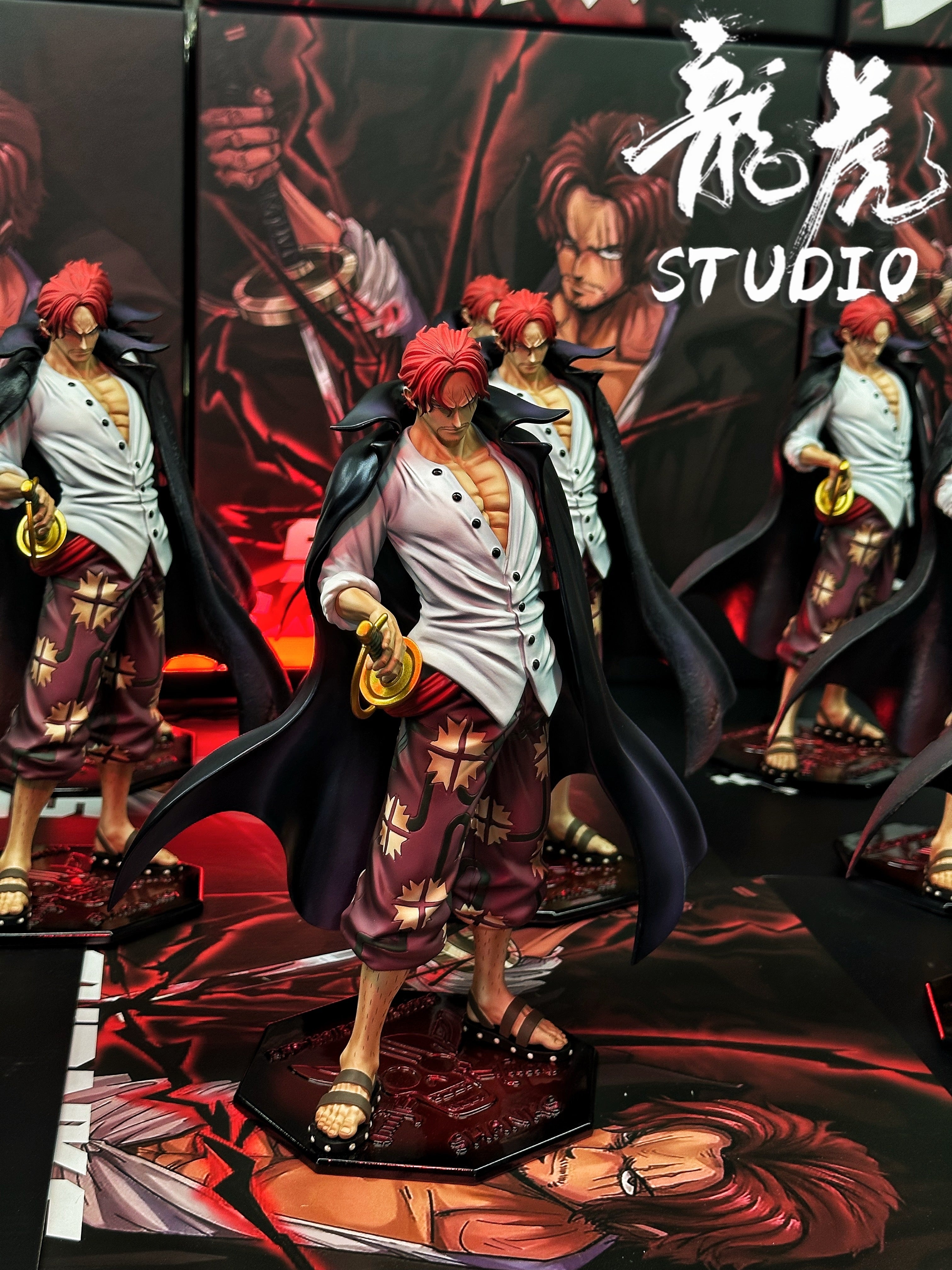 One Piece LongHu Studio Shanks Resin Statue [CHINA STOCK]
