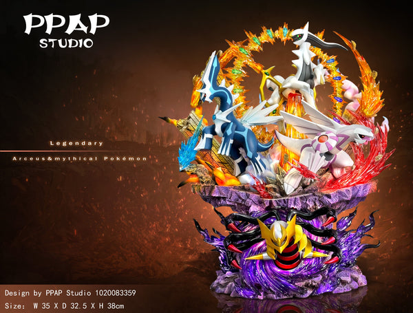 Pokemon PPAP Studio Arceus x Mythical Pokemon – ClubHouse Statues