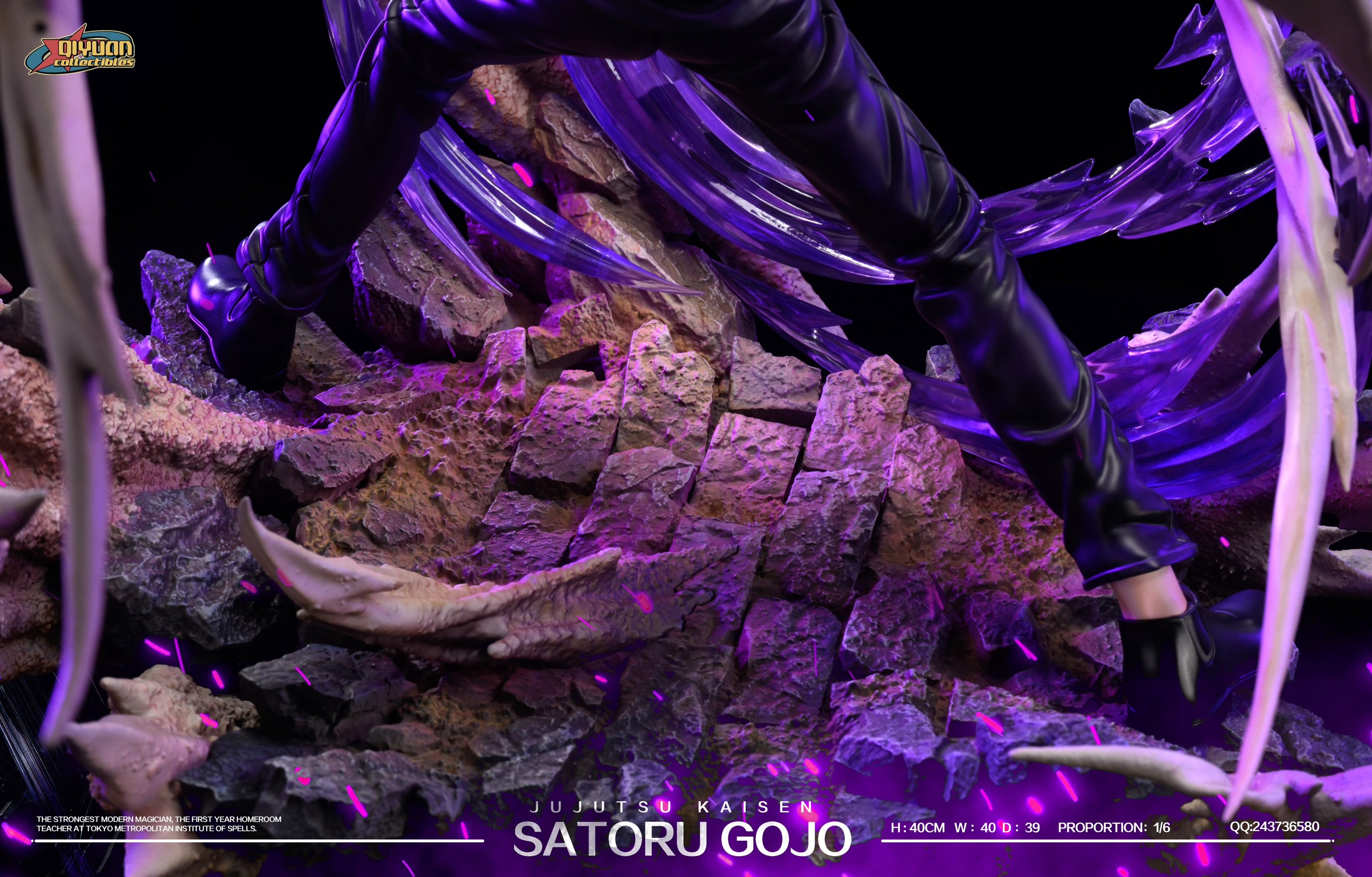 Jujutsu Kaisen Qiyuan Studio Satoru Gojo Resin Statue – ClubHouse Statues