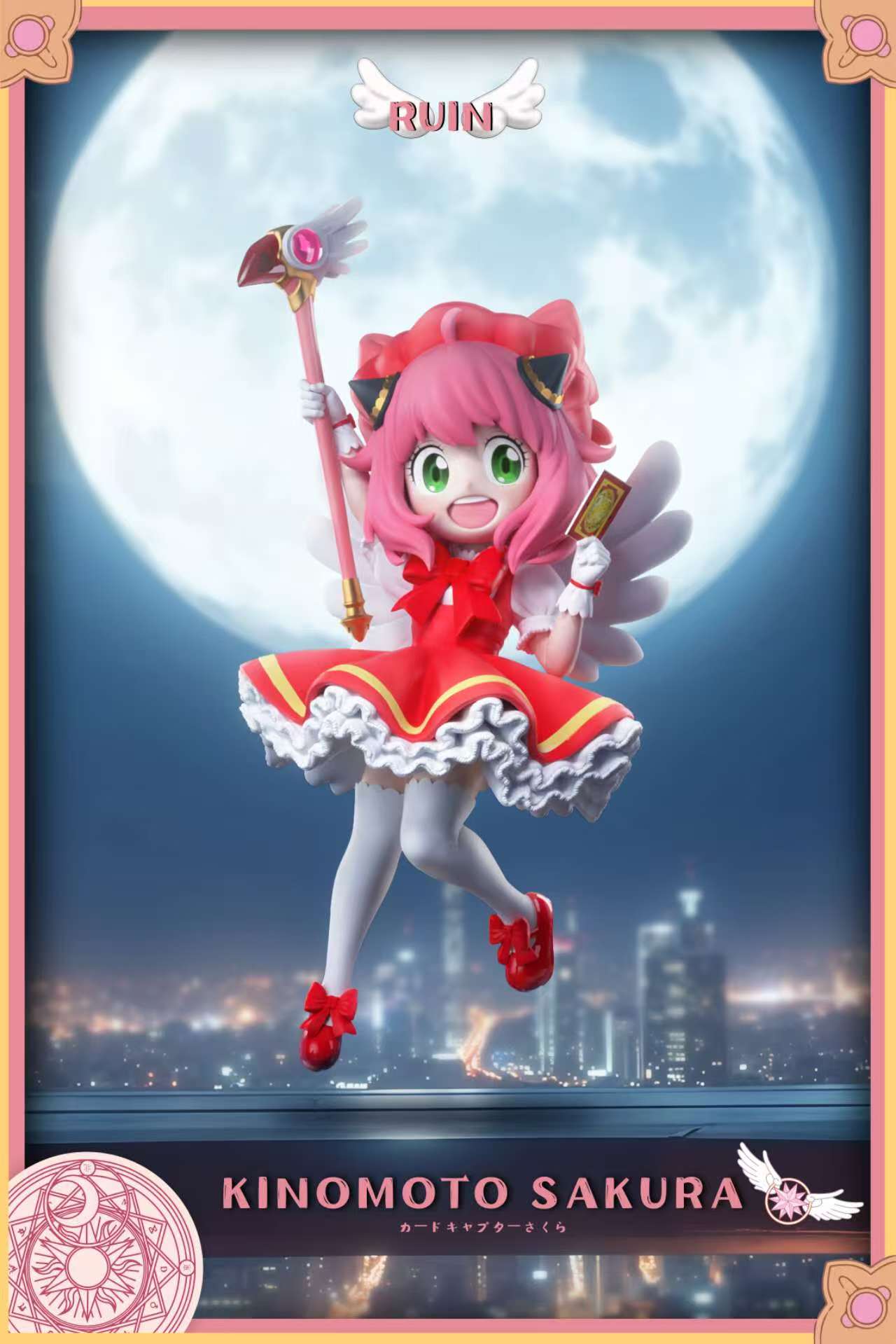 Spy x Family Ruin Studio Anya Cos Sakura Kinomoto Resin Statue ...