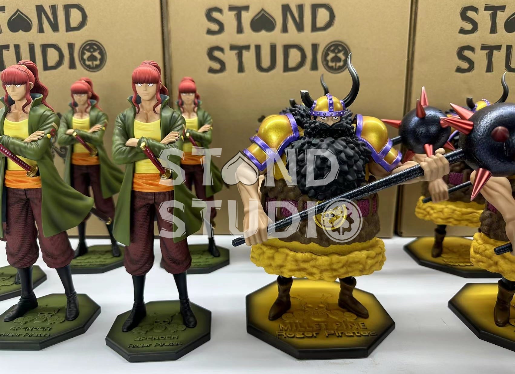 One Piece Stand Studio Spencer x Mille Pine Resin Statue - Preorder