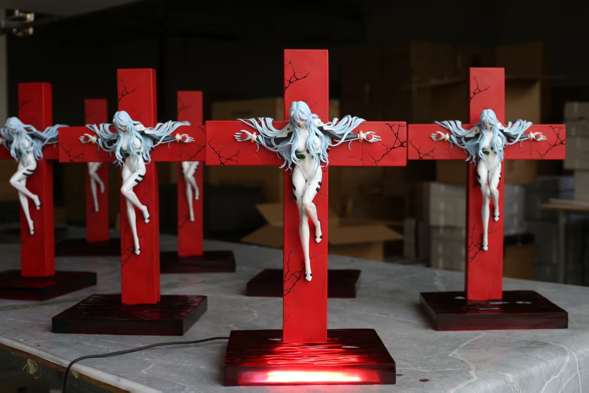 Neon Genesis Evangelion Qing Yuan Studio Ayanami Rei Resin Statue ...