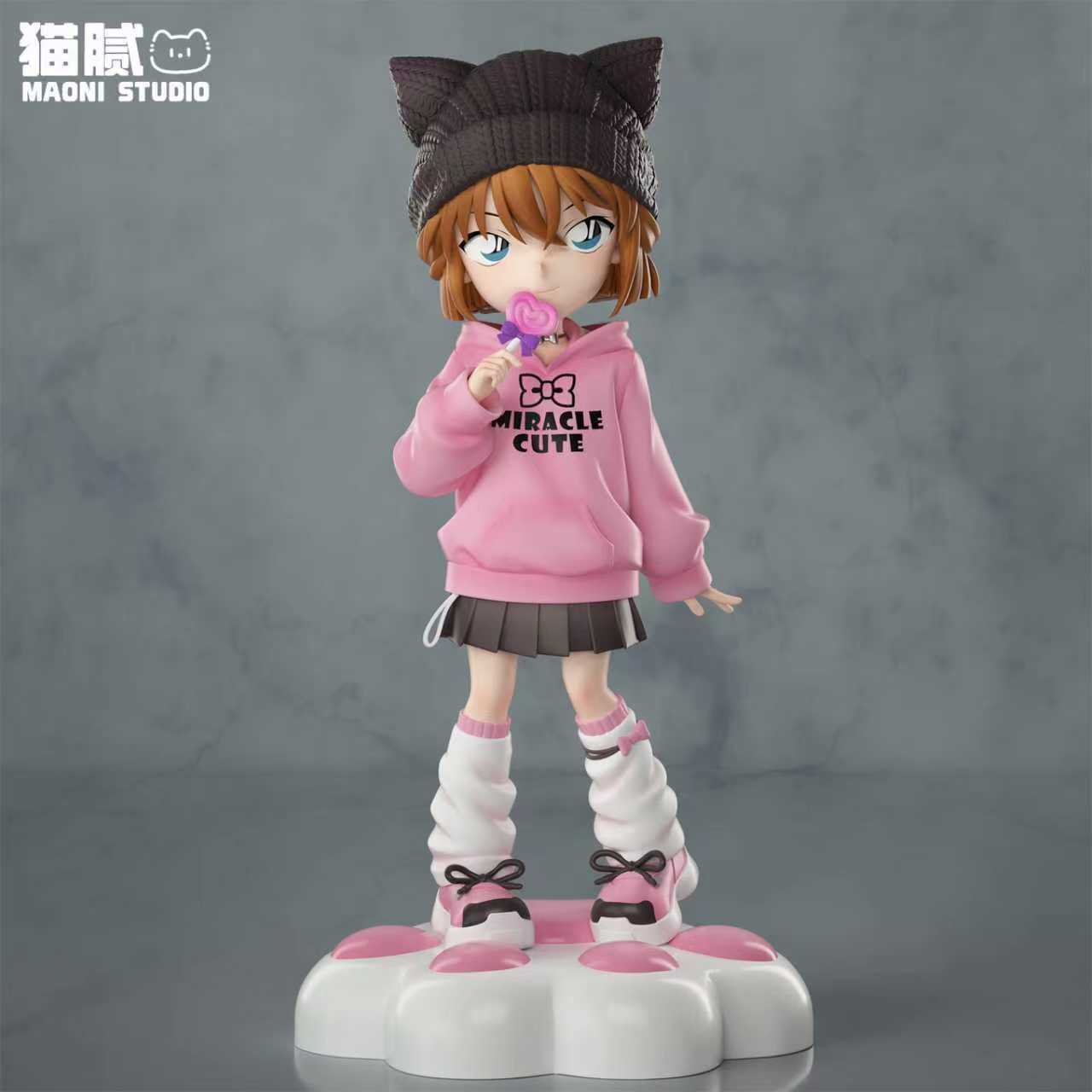 Detective Conan Maoni Studio Cat Ear Ai Resin Statue – ClubHouse Statues
