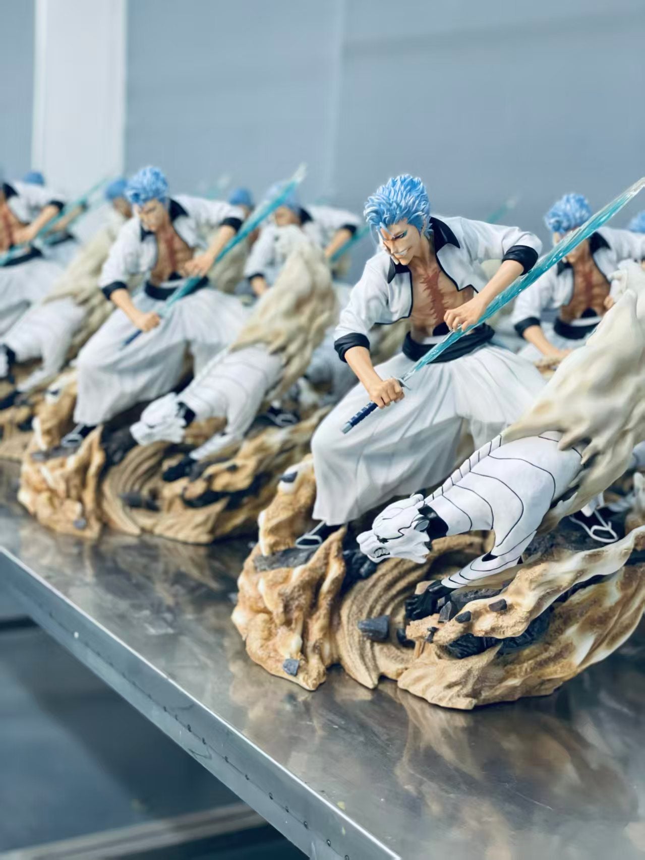 Bleach Unique Art Studio Grimmjow Jaegerjaques Licensed Resin Statue ...