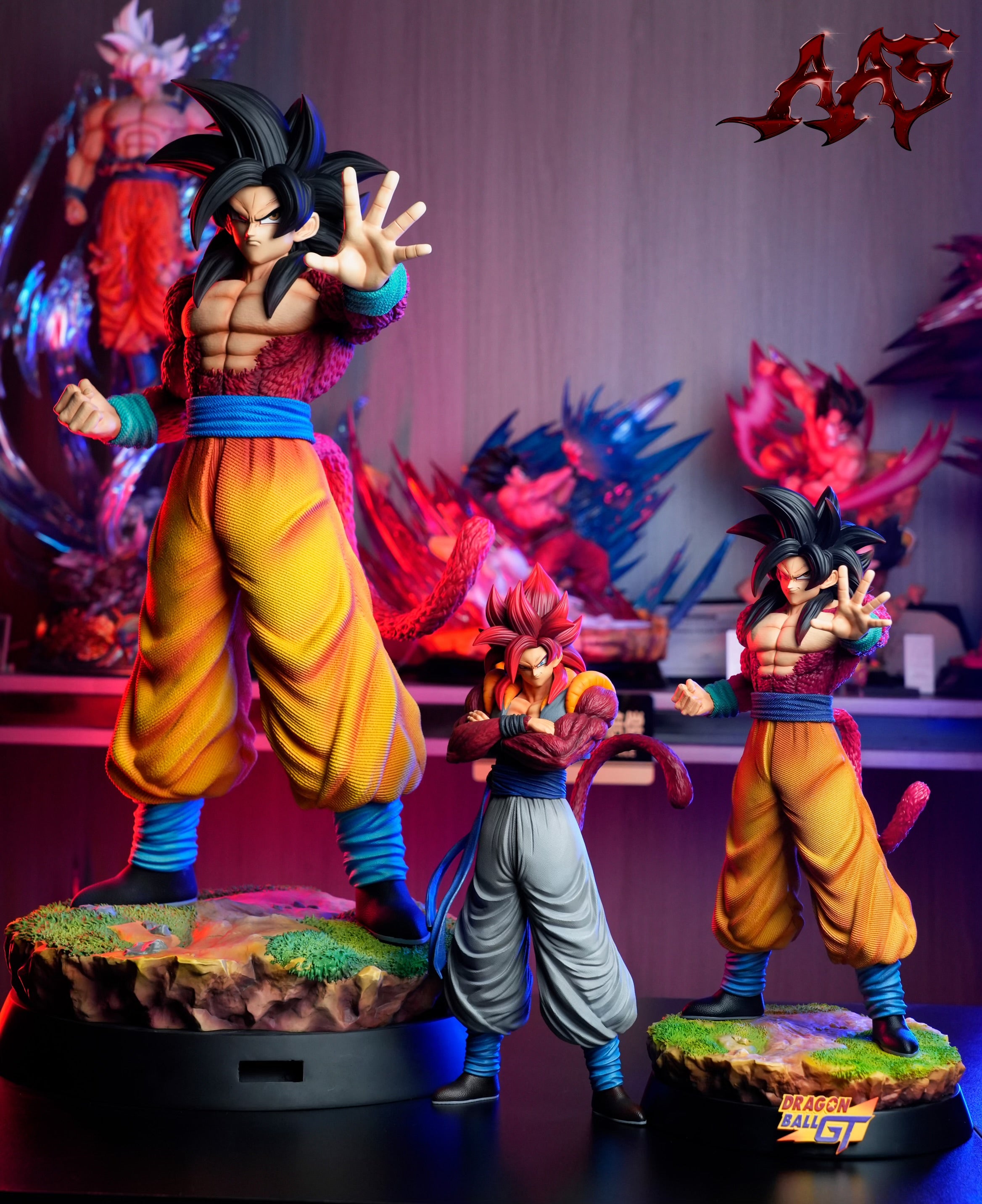 Dragon Ball ArmyAnt Studio Goku SSJ4 Resin Statue – ClubHouse Statues