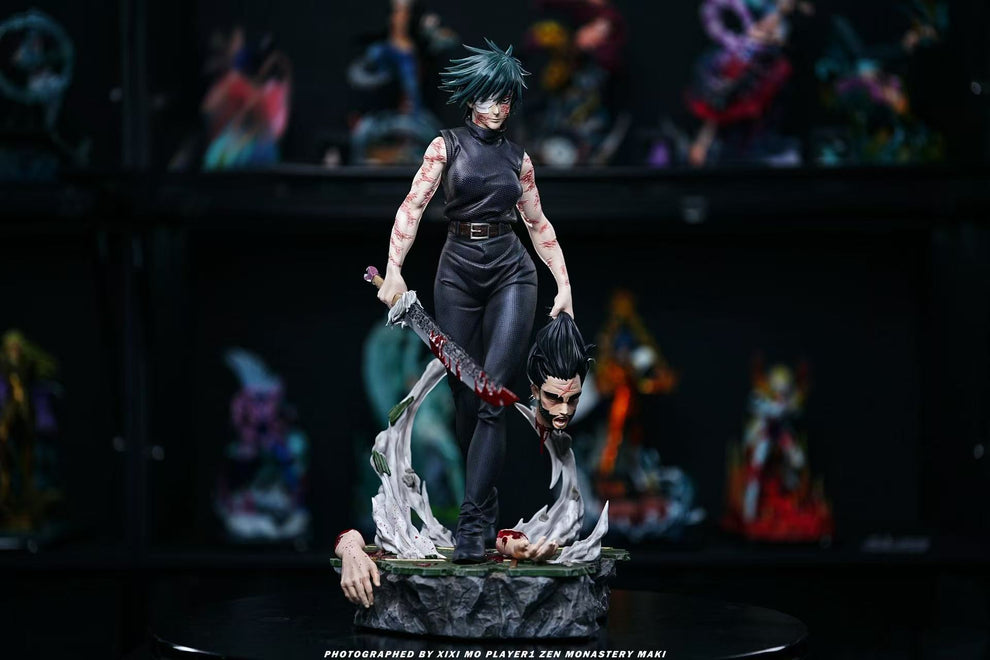 Jujutsu Kaisen Player 1 Studio Zenin Maki Resin Statue – ClubHouse Statues