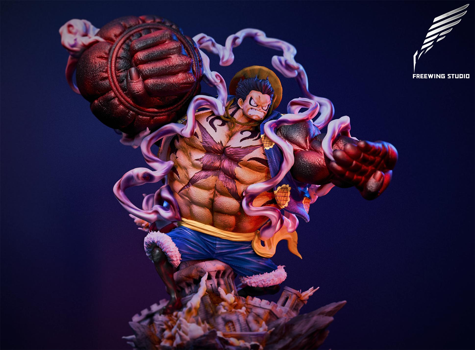 One Piece Freewing Studio Gear 4 Luffy Resin Statue – ClubHouse Statues