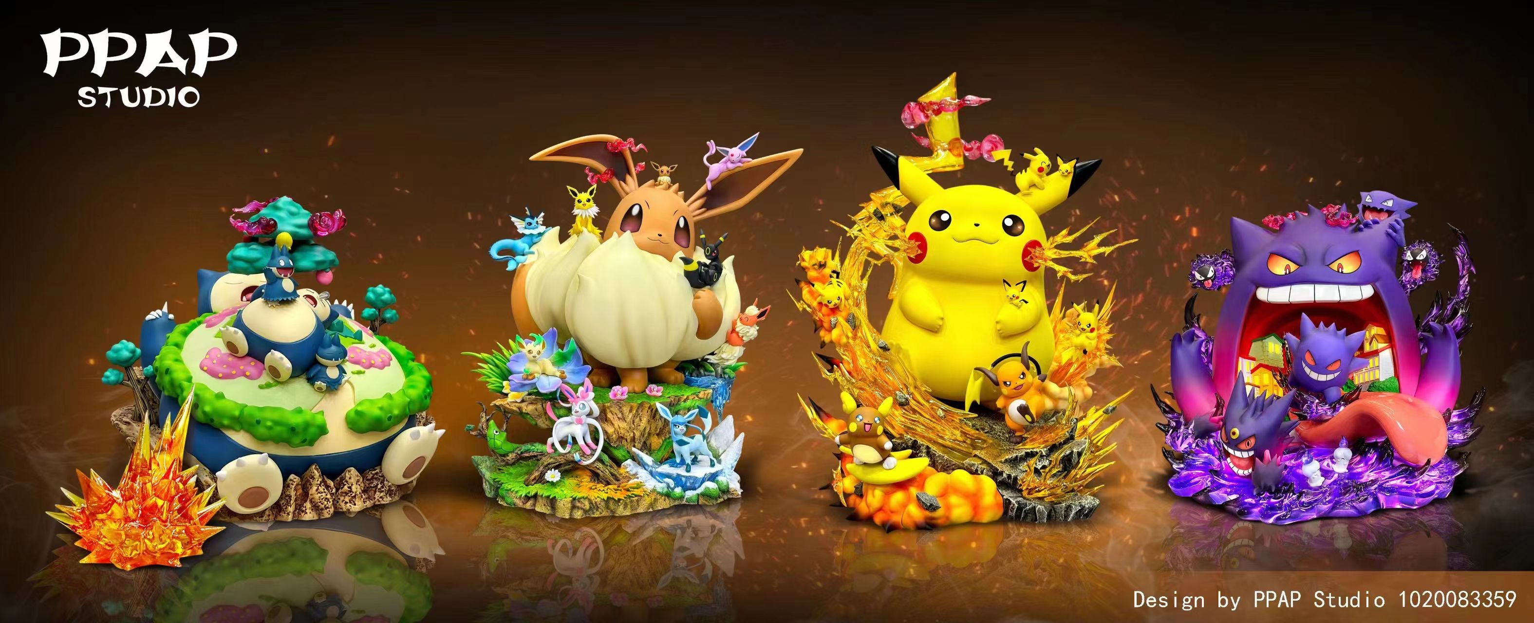 Pokemon PPAP Studio Pikachu Gigantamax Resin Statue – ClubHouse Statues
