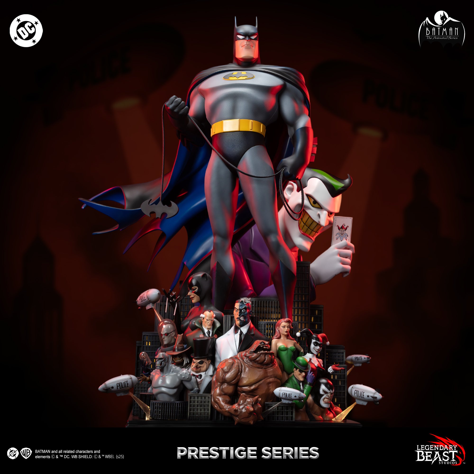 DC Batman Legendary Beast Studio The Animated Series Prestige Licensed ...