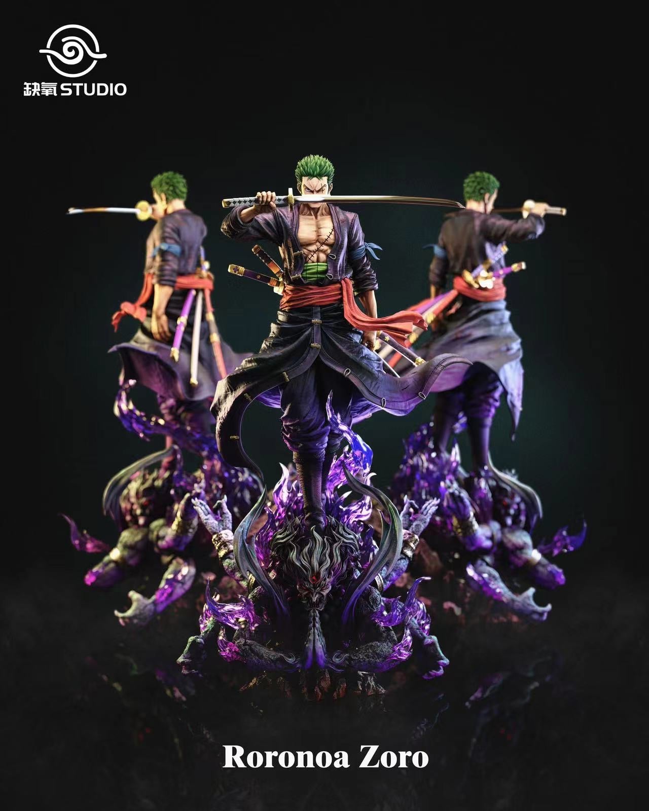 One Piece QueYang Studio Roronoa Zoro Resin Statue [PRE-ORDER]