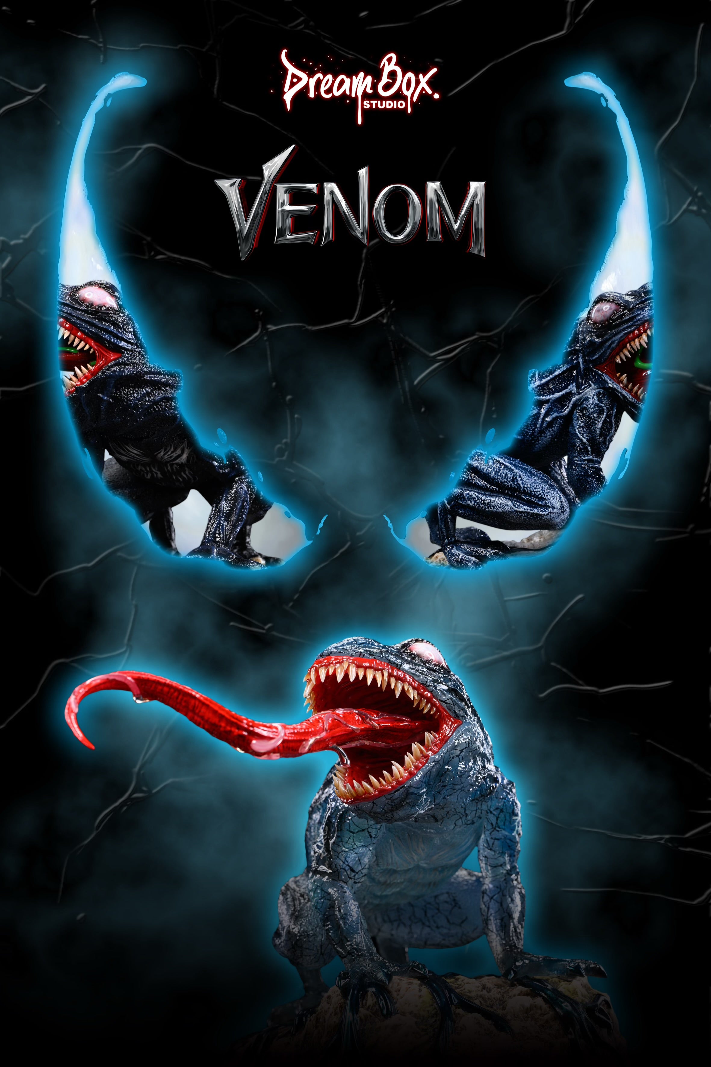 Marvel Dream Box Studio Frog Venom Resin Statue – ClubHouse Statues