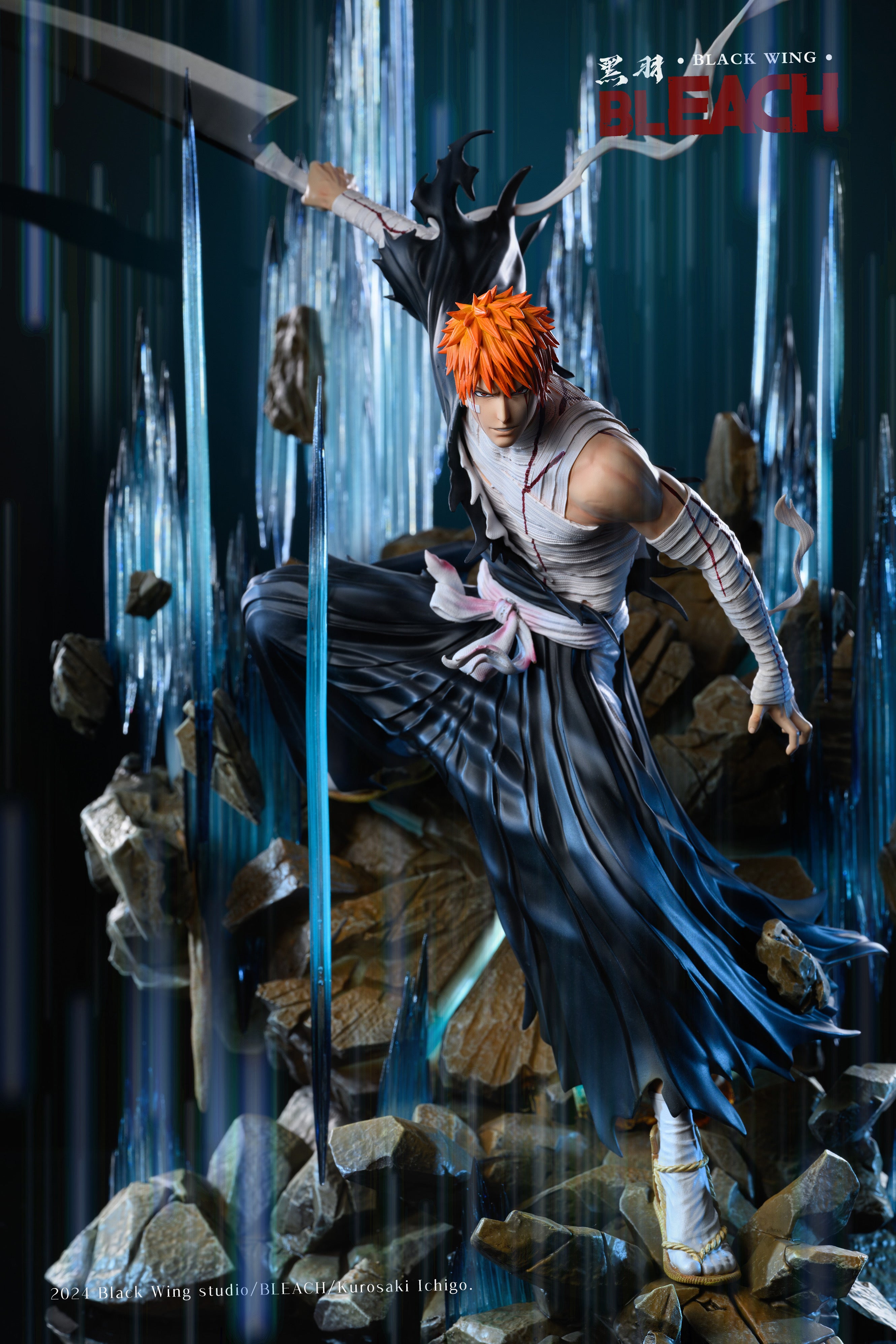 Bleach BlackWing Studio Kurosaki Ichigo Resin Statue [PRE-ORDER]