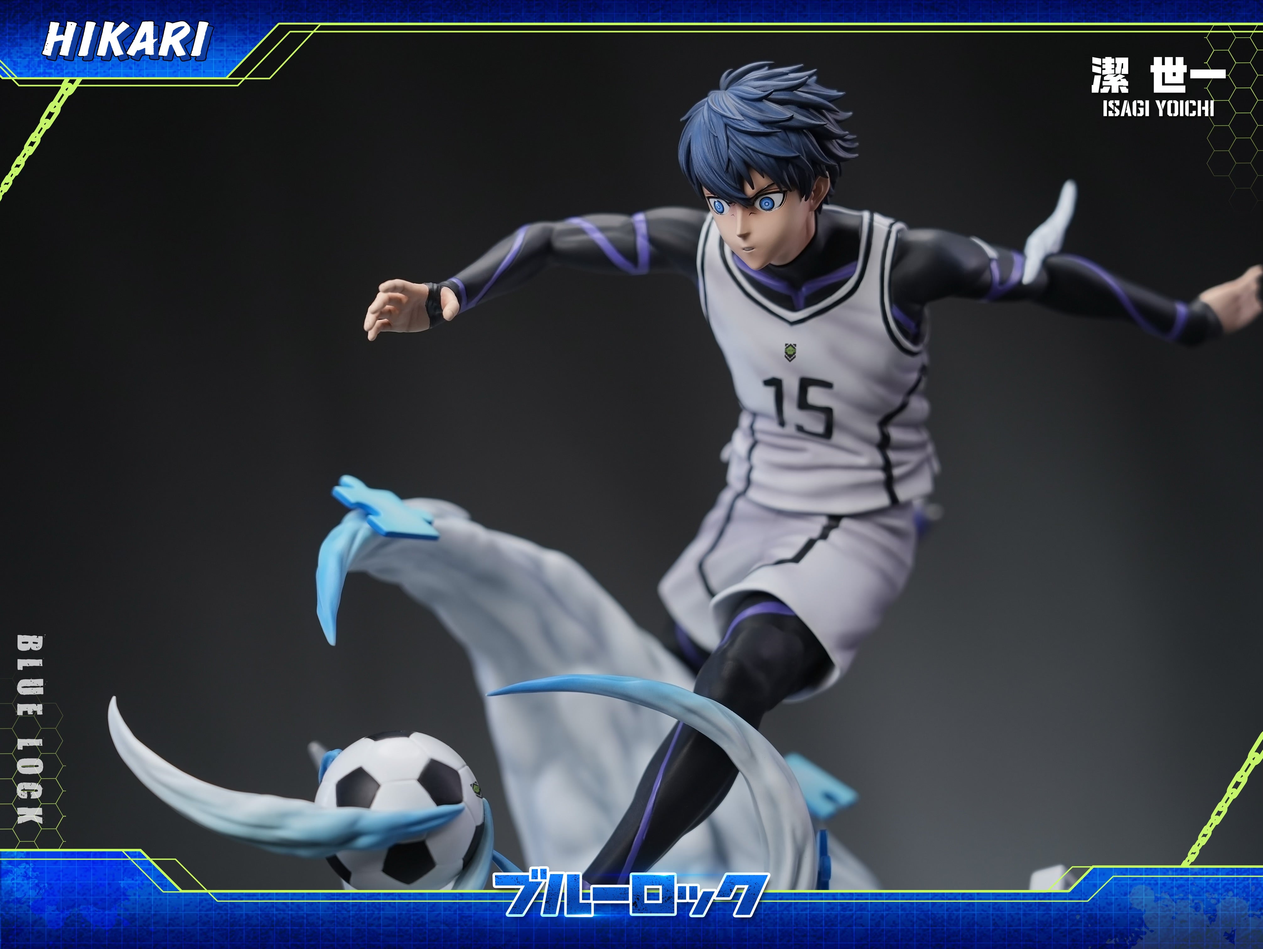 Blue Lock Hikari Studio Isagi Yoichi Resin Statue – ClubHouse Statues