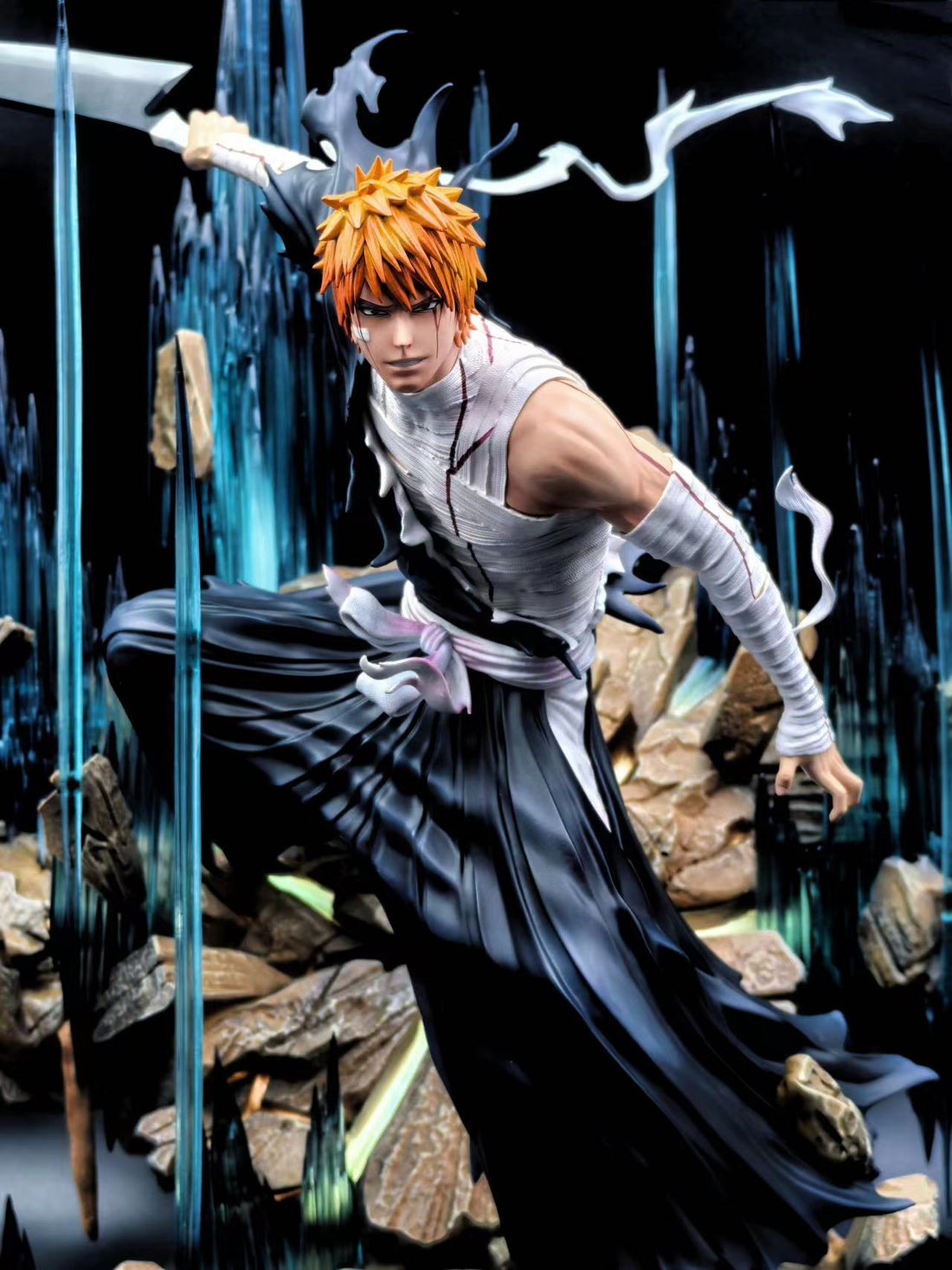 Bleach BlackWing Studio Kurosaki Ichigo Resin Statue – ClubHouse Statues