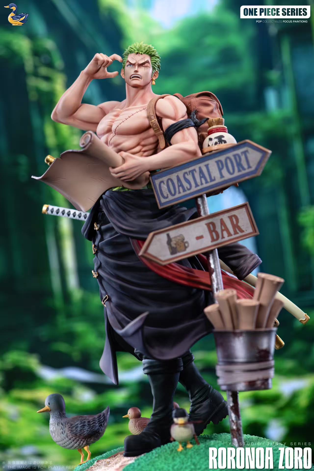 One Piece YN Studio Lost Roronoa Zoro Resin Statue – ClubHouse Statues